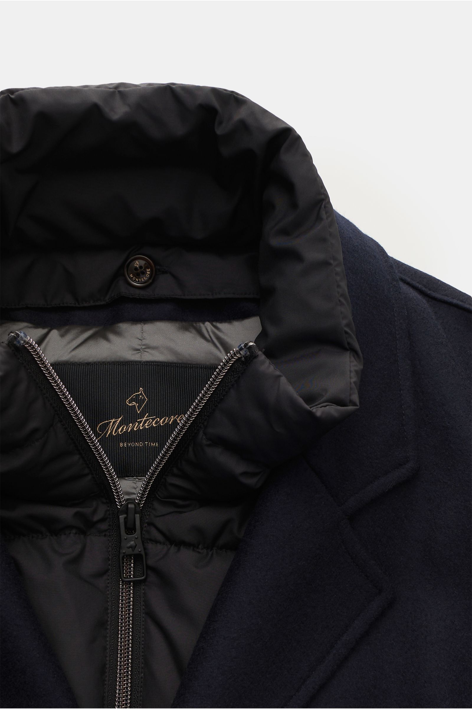 Montecore down short coat dark navy | BRAUN Hamburg