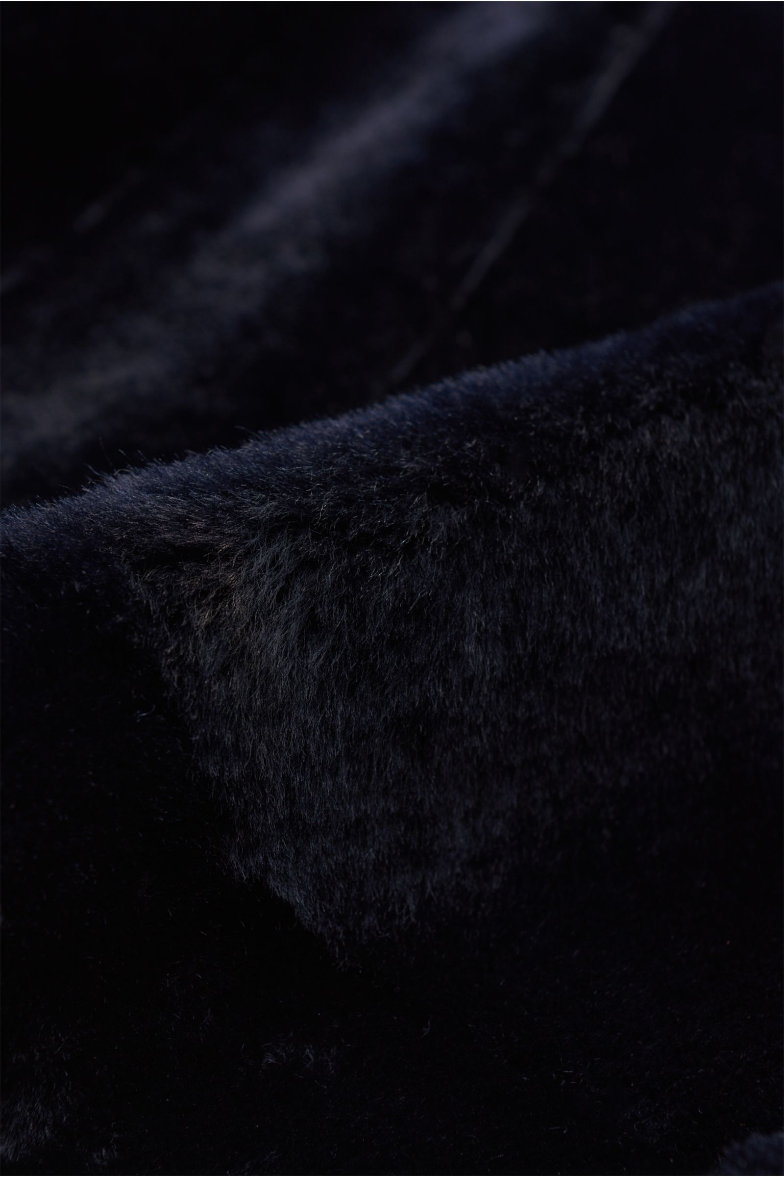 BRIONI shearling coat navy | BRAUN Hamburg