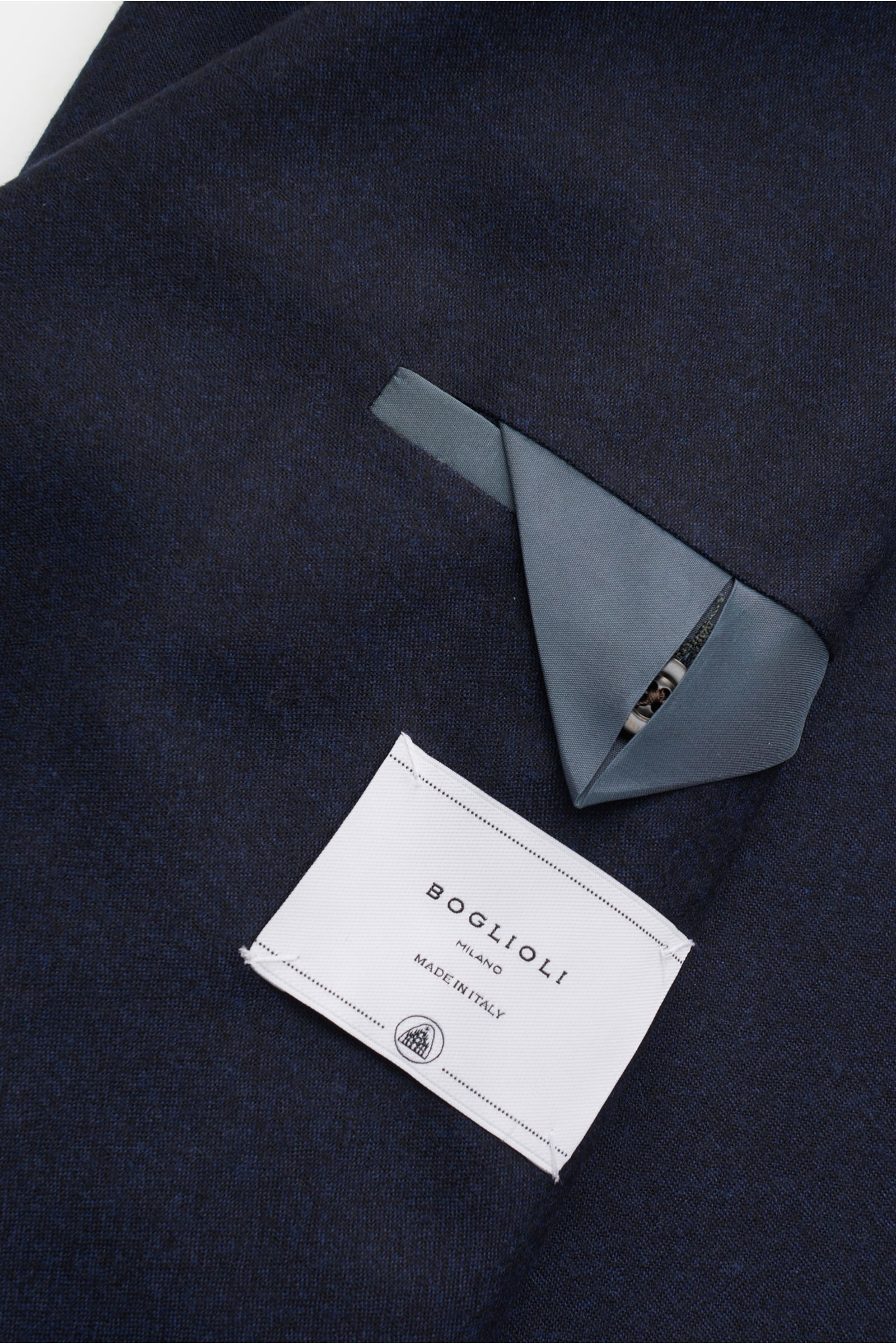BOGLIOLI suit 'K. Jacket' dark navy mottled | BRAUN Hamburg