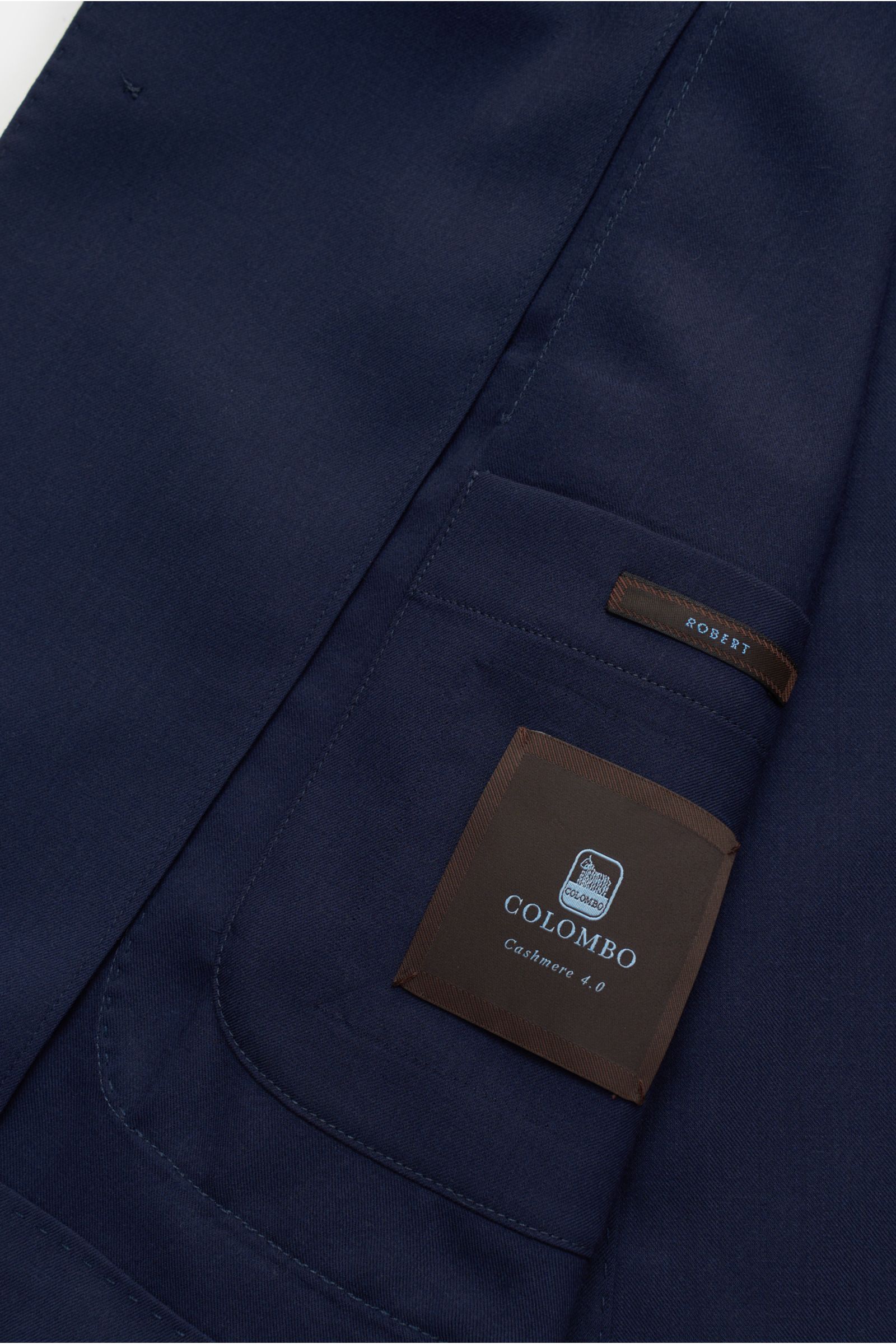 COLOMBO cashmere jacket 'Robert' navy | BRAUN Hamburg