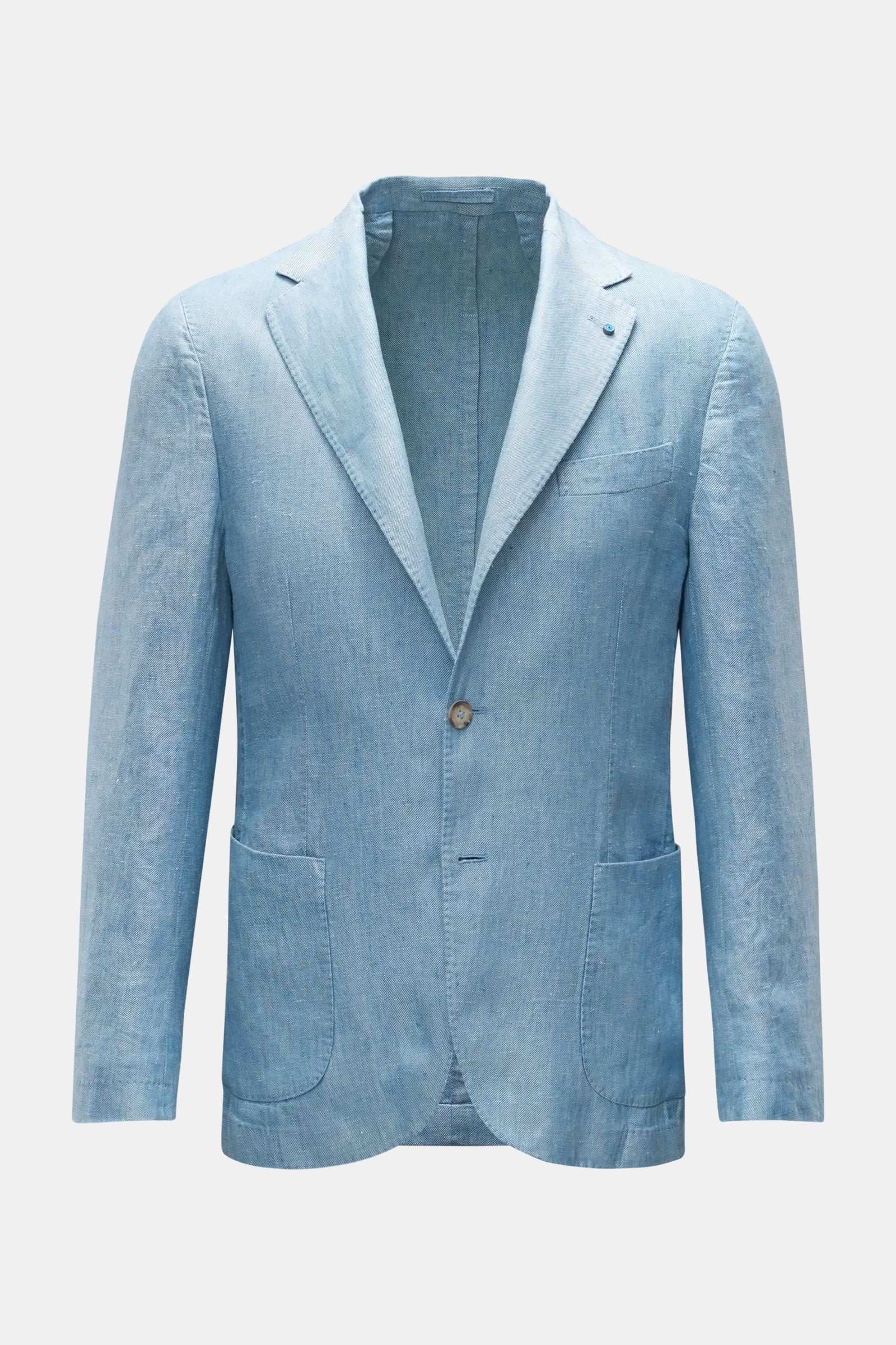 GIAMPAOLO Leinen-Sakko 'Lizzano' hellblau | BRAUN Hamburg