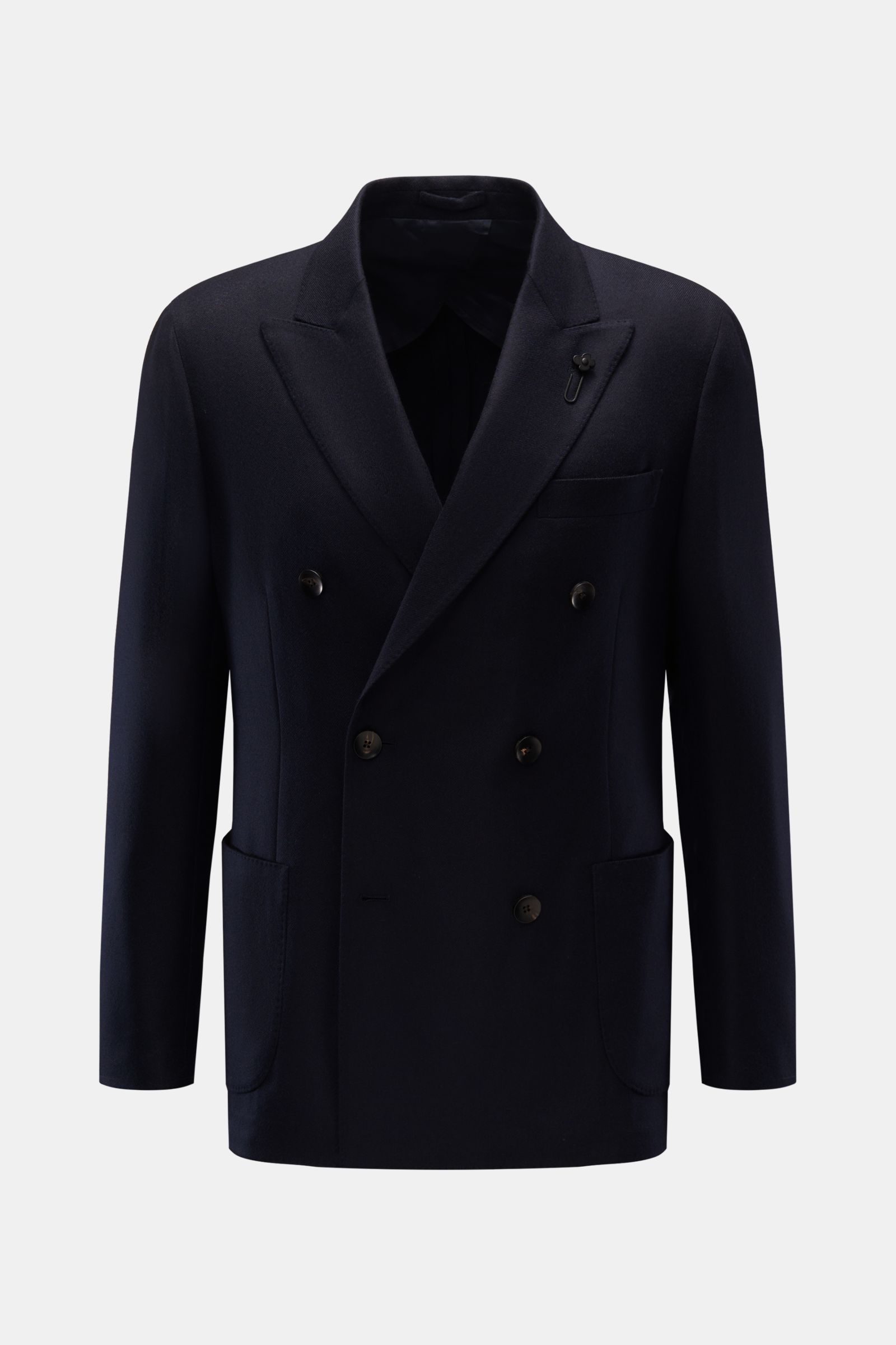 LARDINI cashmere smart-casual jacket navy | BRAUN Hamburg