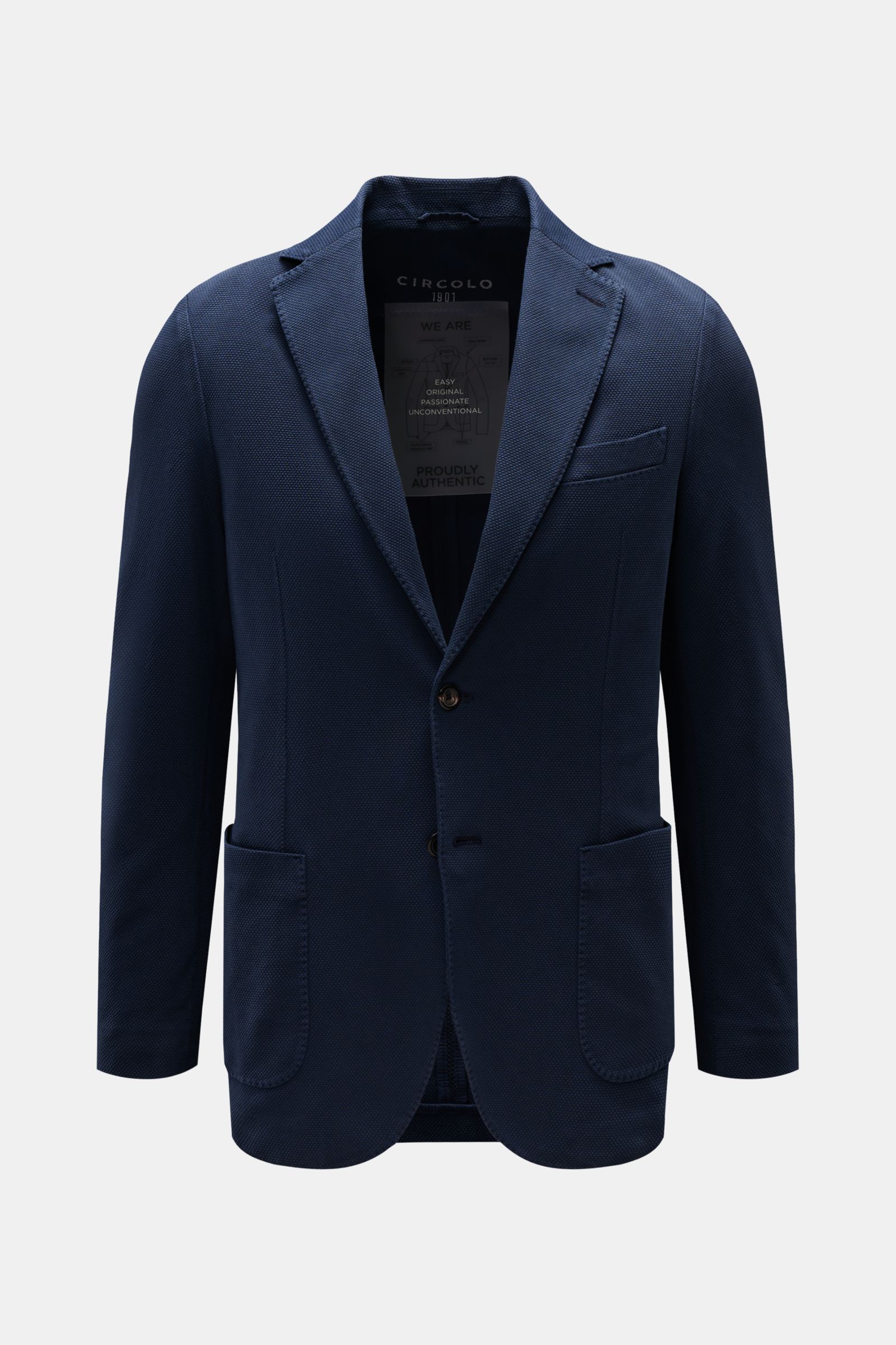 CIRCOLO 1901 jersey jacket navy | BRAUN Hamburg
