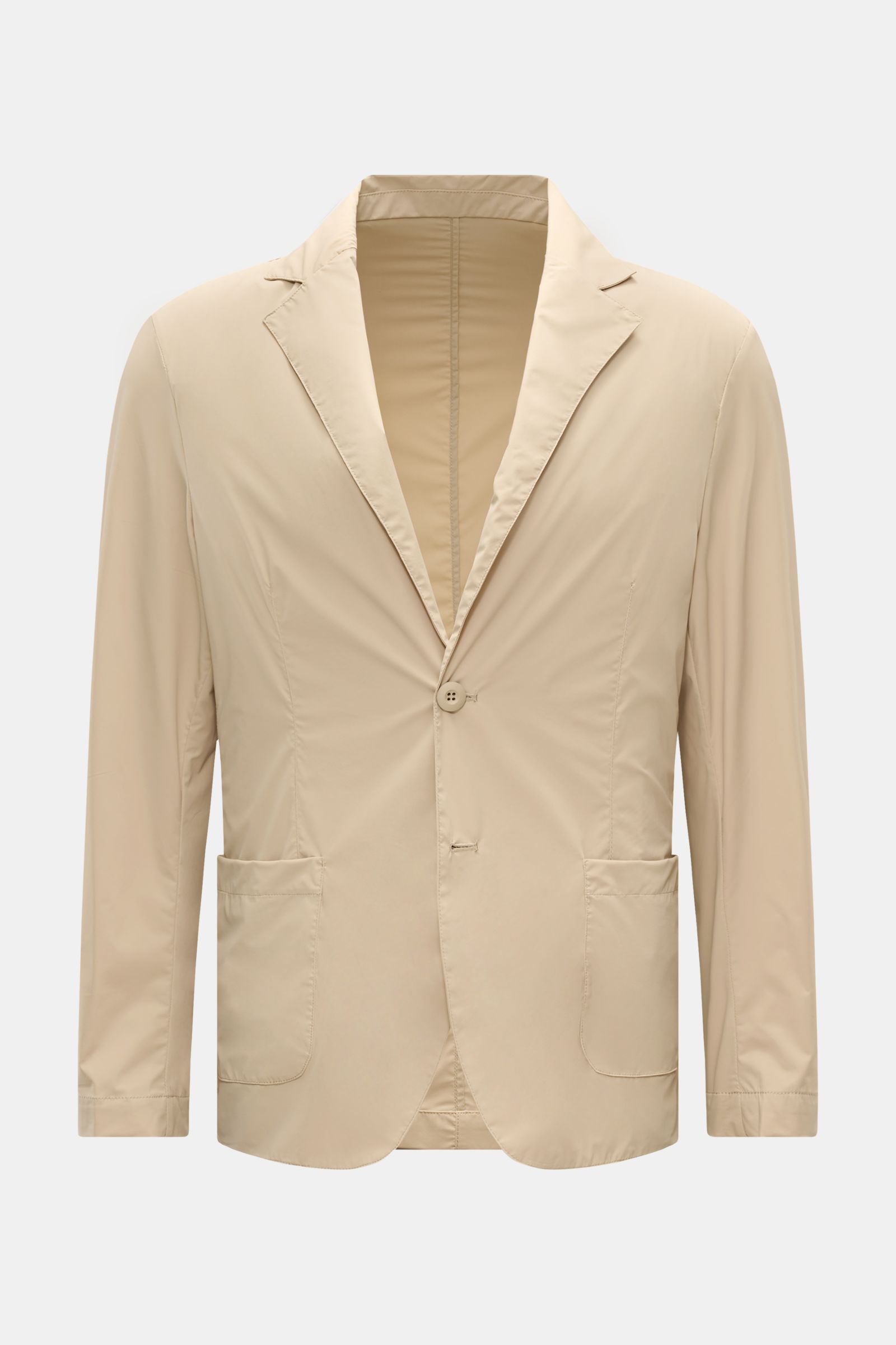 THE PRODUCT IS THE HERO blazer 'Travel Blazer' beige | BRAUN Hamburg