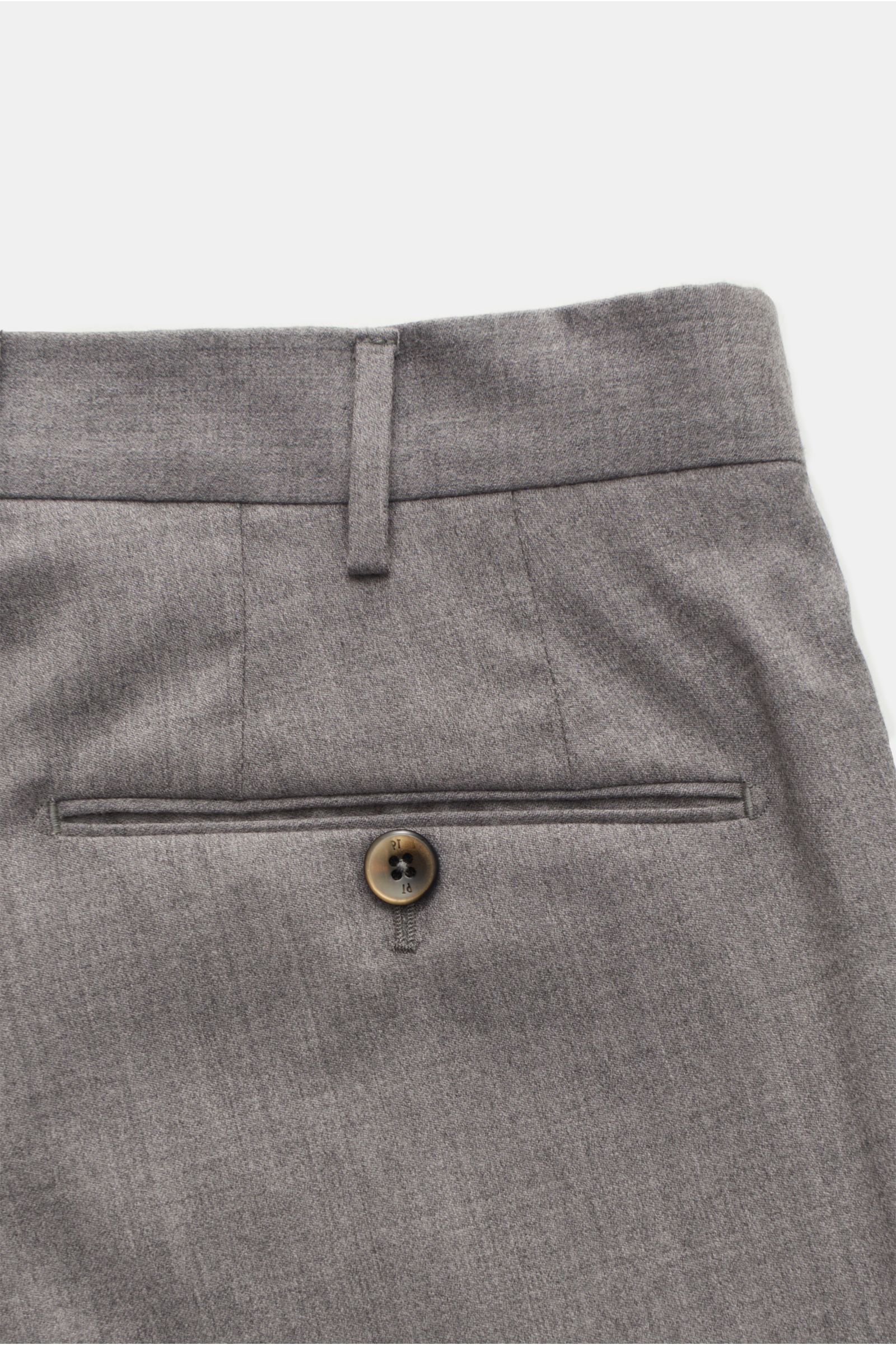 PT TORINO wool trousers 'Slim Fit' light grey | BRAUN Hamburg