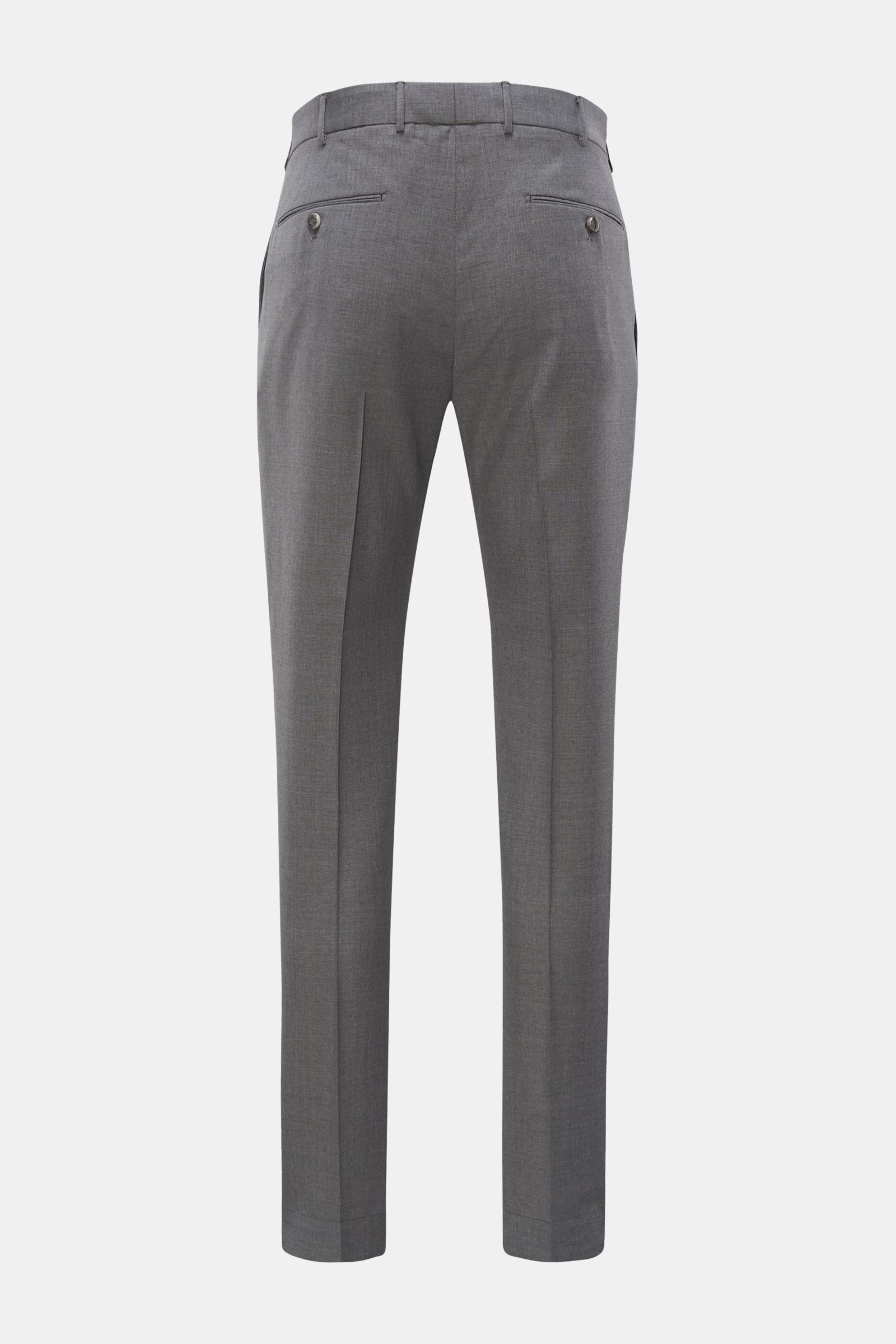 INCOTEX wool trousers 'Tapered Fit' grey | BRAUN Hamburg