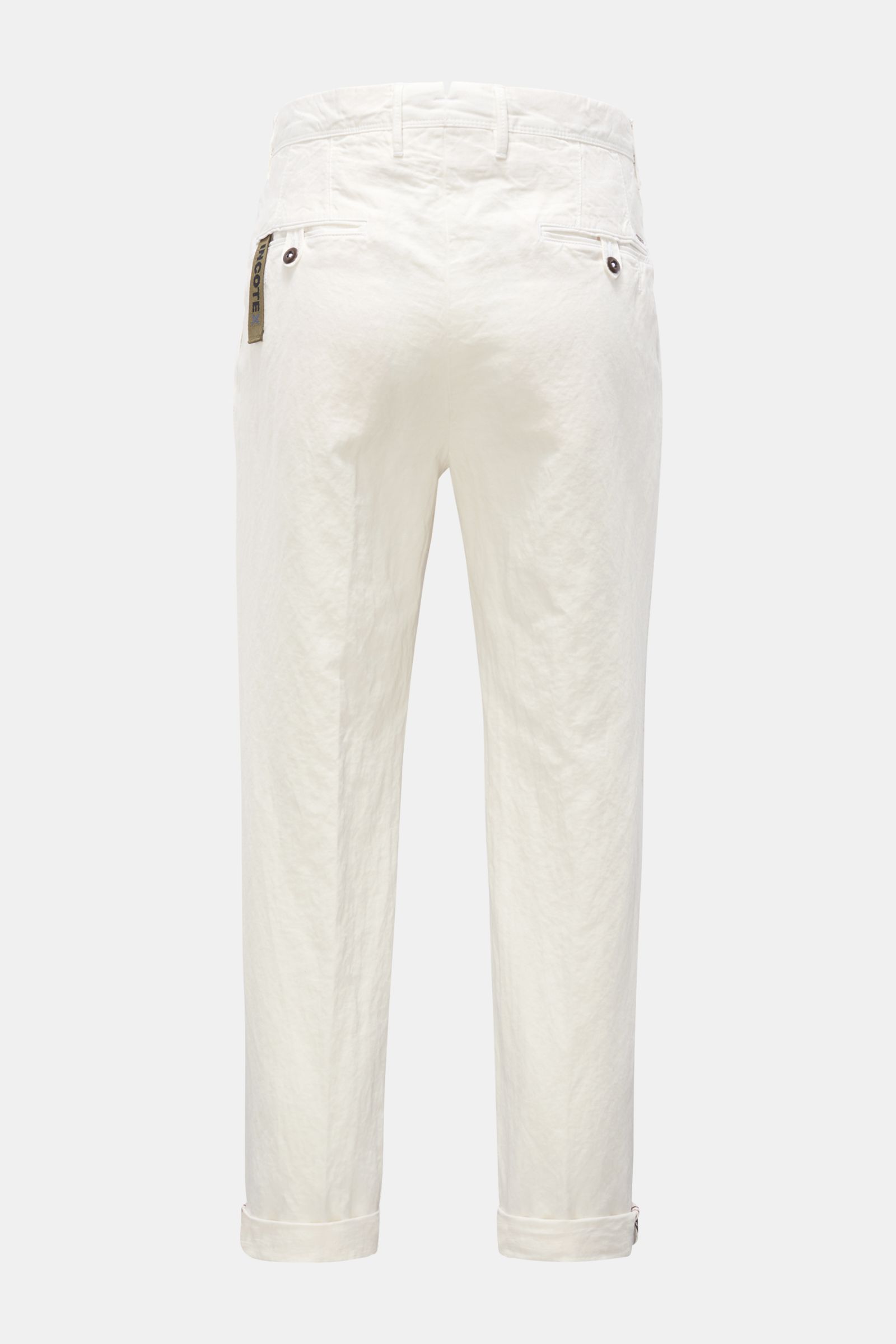 INCOTEX SLACKS Hose 'Tapered Fit' creme | BRAUN Hamburg