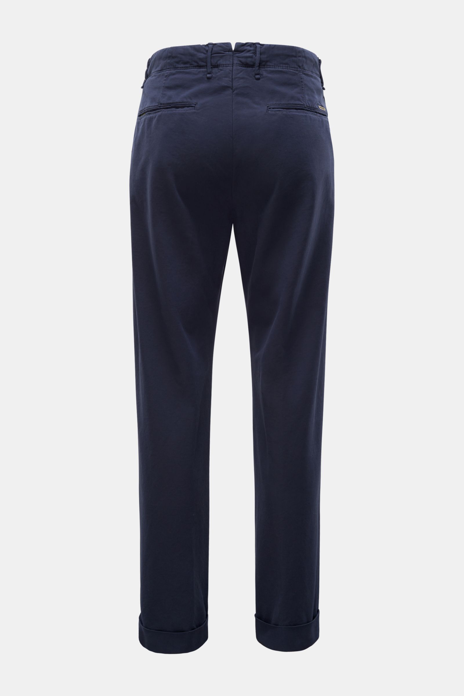 INCOTEX SLACKS cotton trousers 'Regular Fit' navy | BRAUN Hamburg