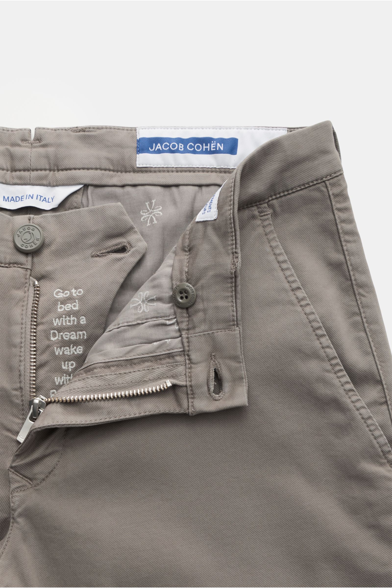'Bobby' chinos by JACOB COHEN grey-brown | BRAUN Hamburg