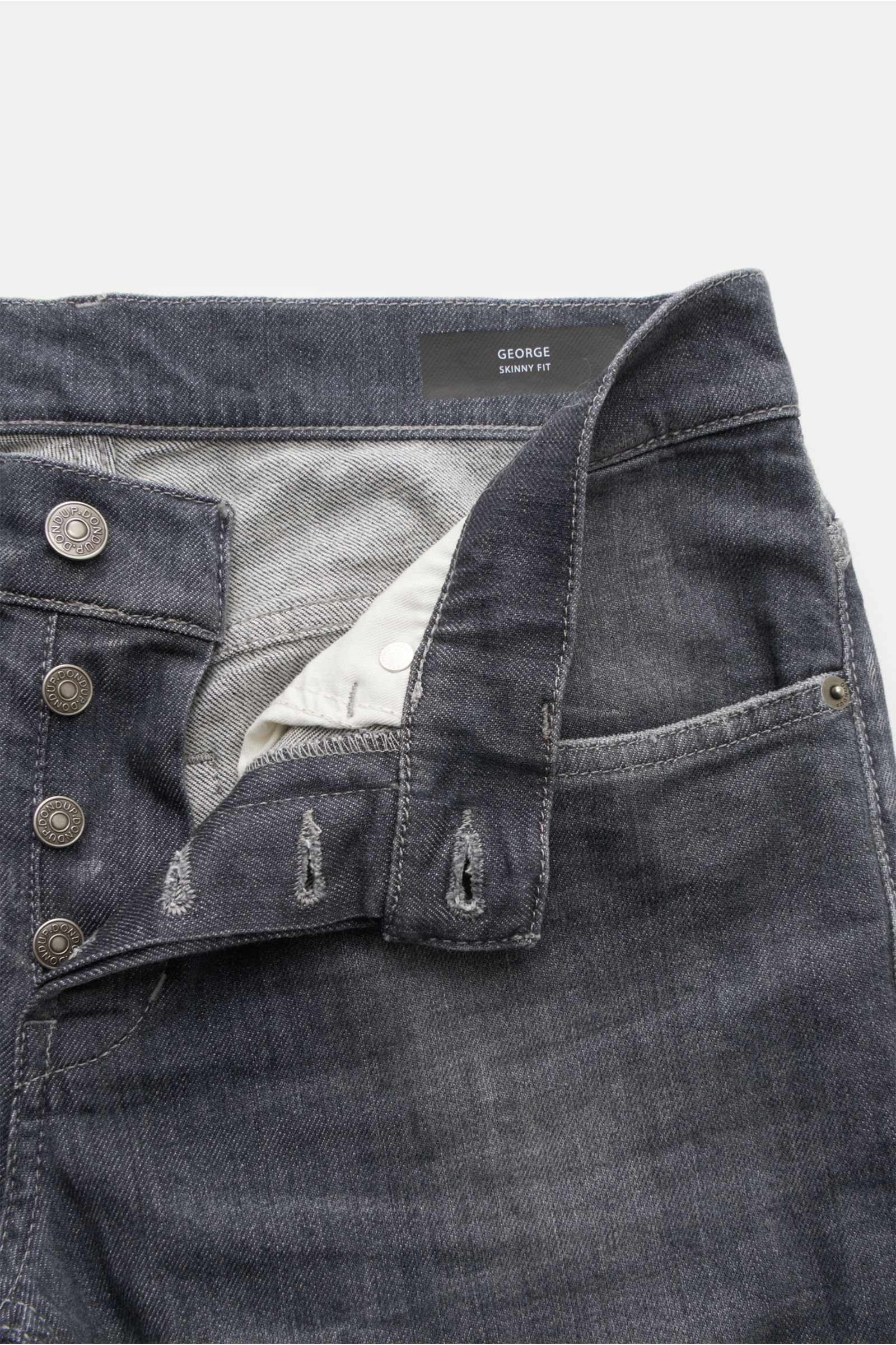 DONDUP jeans 'George Skinny Fit' dark grey | BRAUN Hamburg