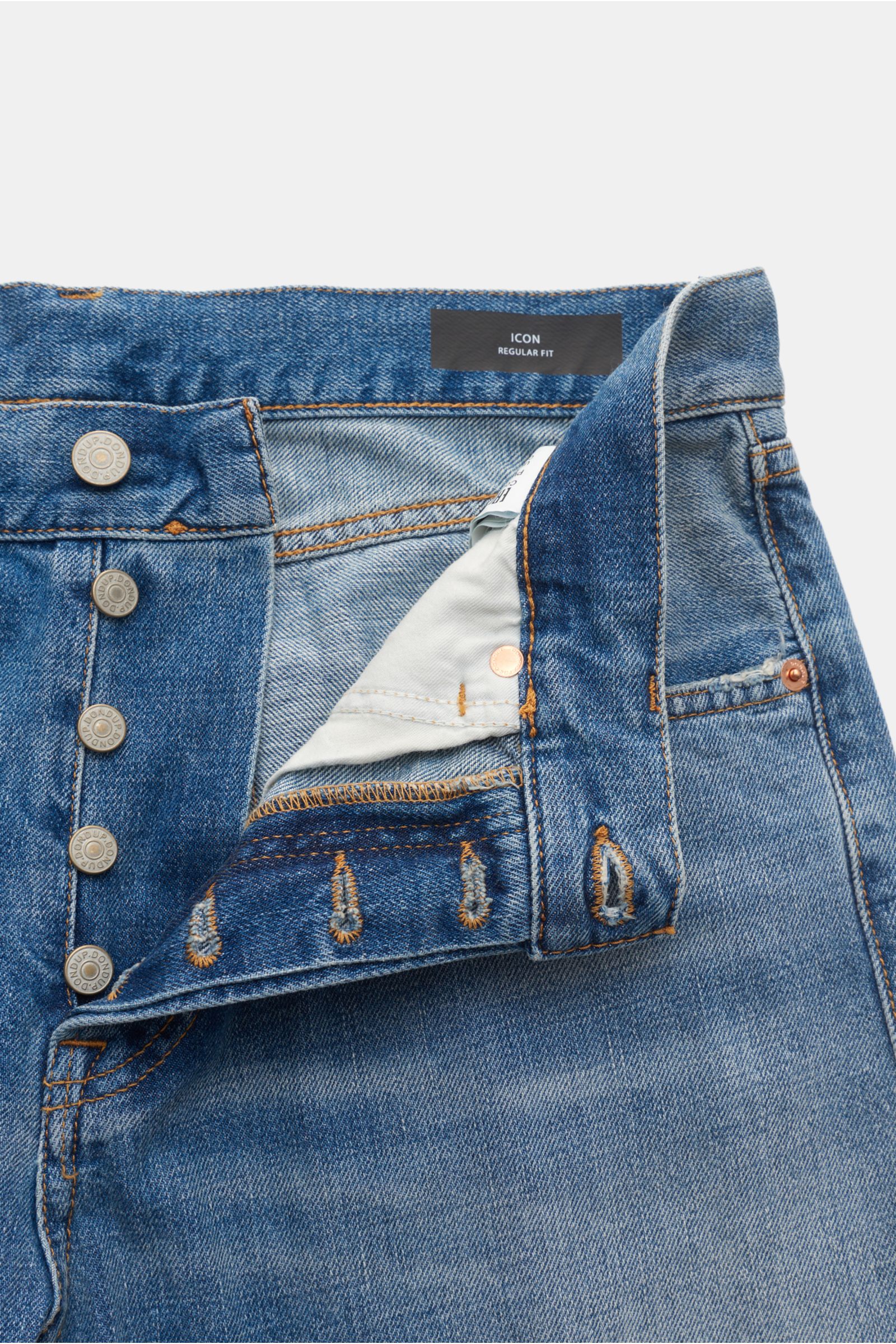 DONDUP Jeans 'Icon Regular Fit' rauchblau | BRAUN Hamburg