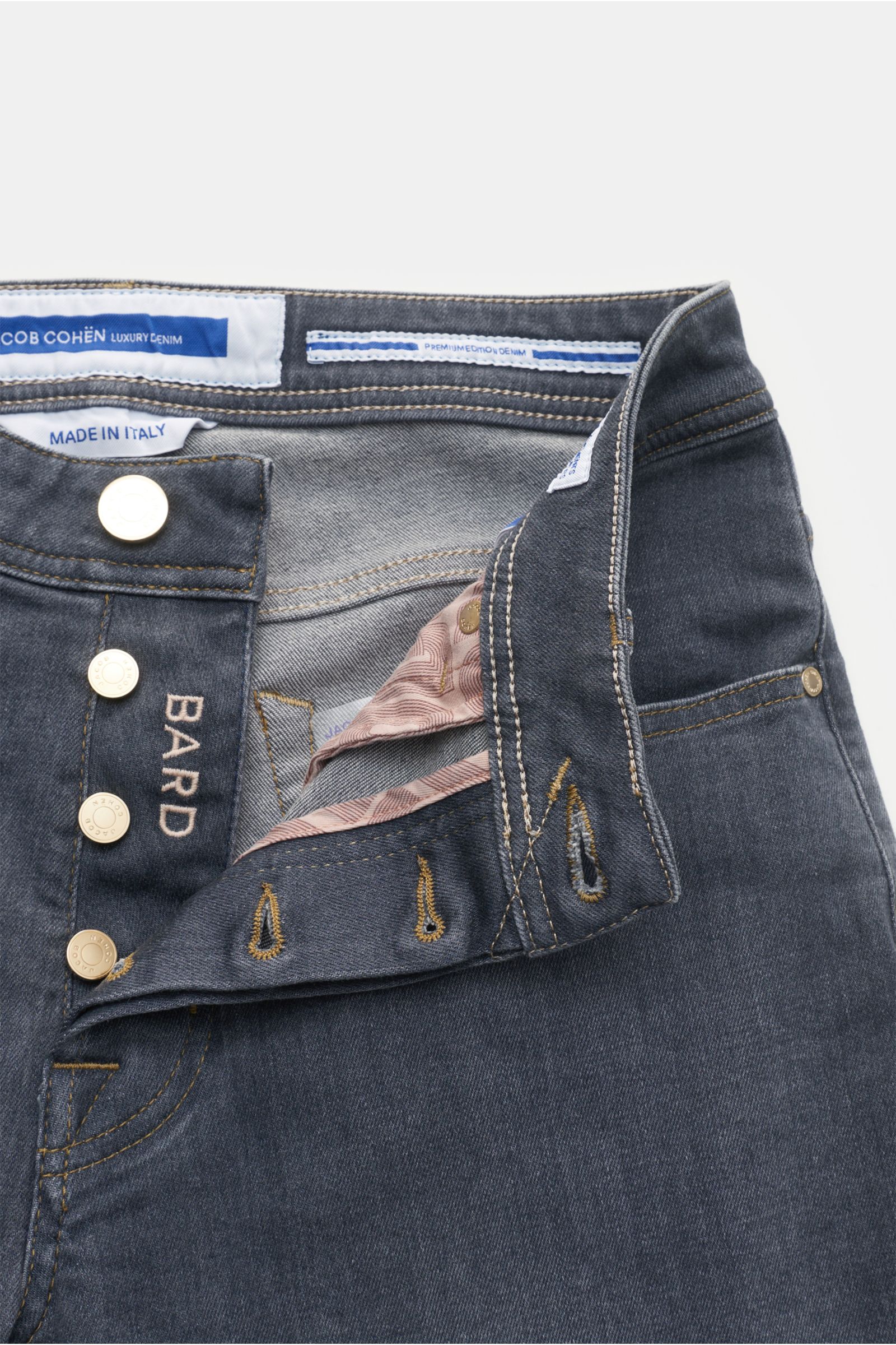 JACOB COHEN jeans 'Bard' dark grey | BRAUN Hamburg