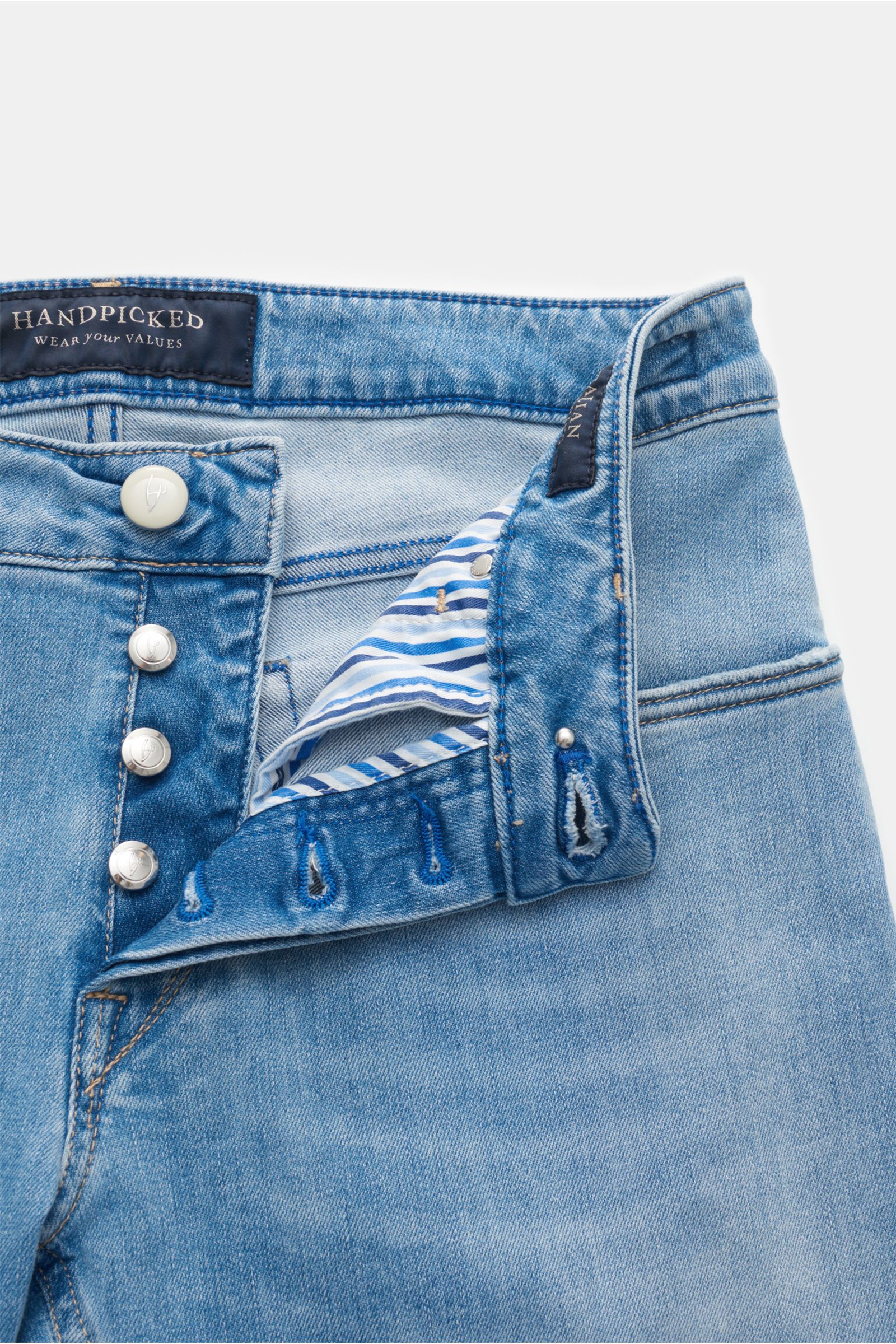 HAND PICKED jeans 'Orvieto' light blue | BRAUN Hamburg