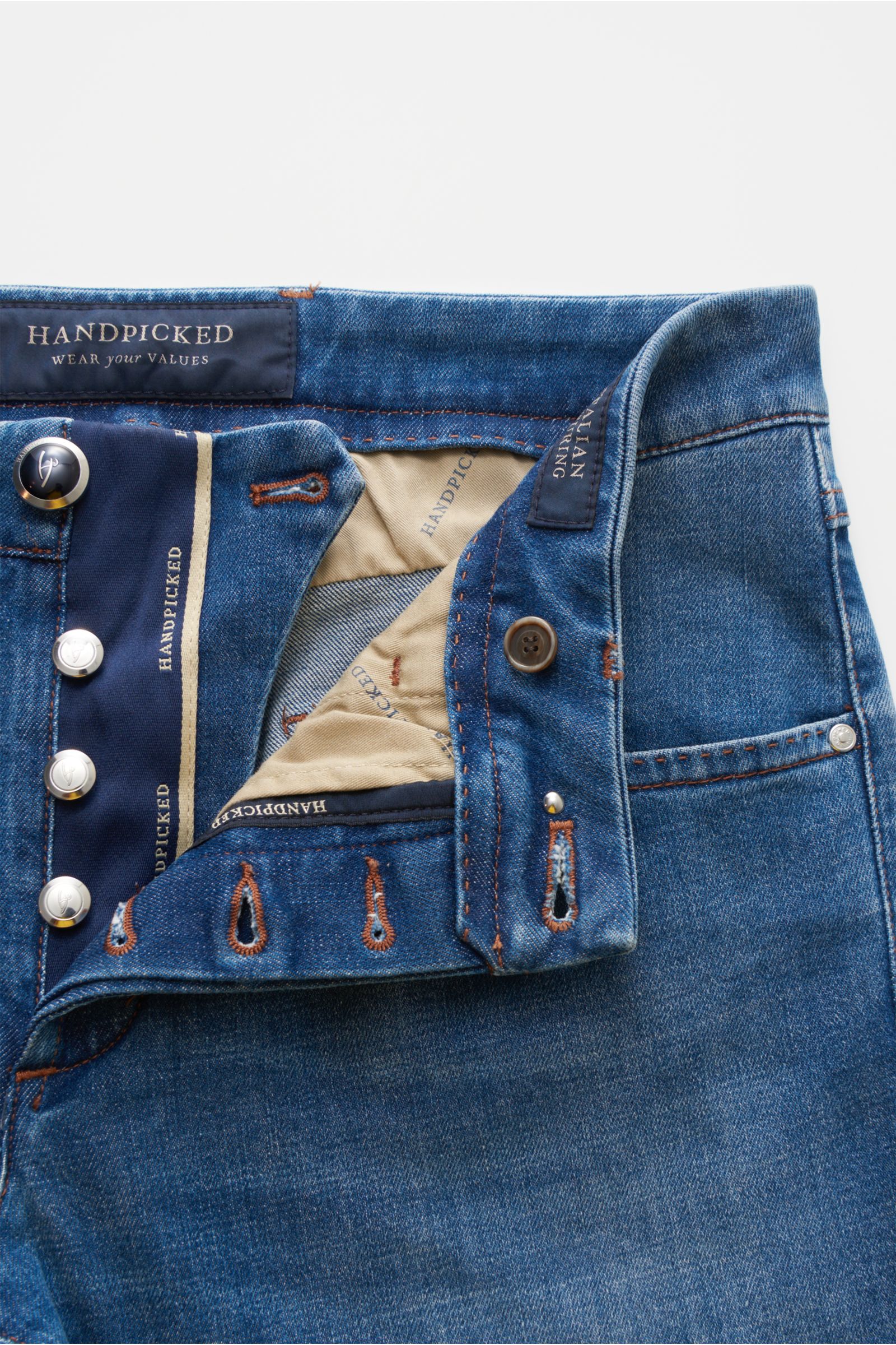 HANDPICKED jeans 'Orvieto' blue | BRAUN Hamburg