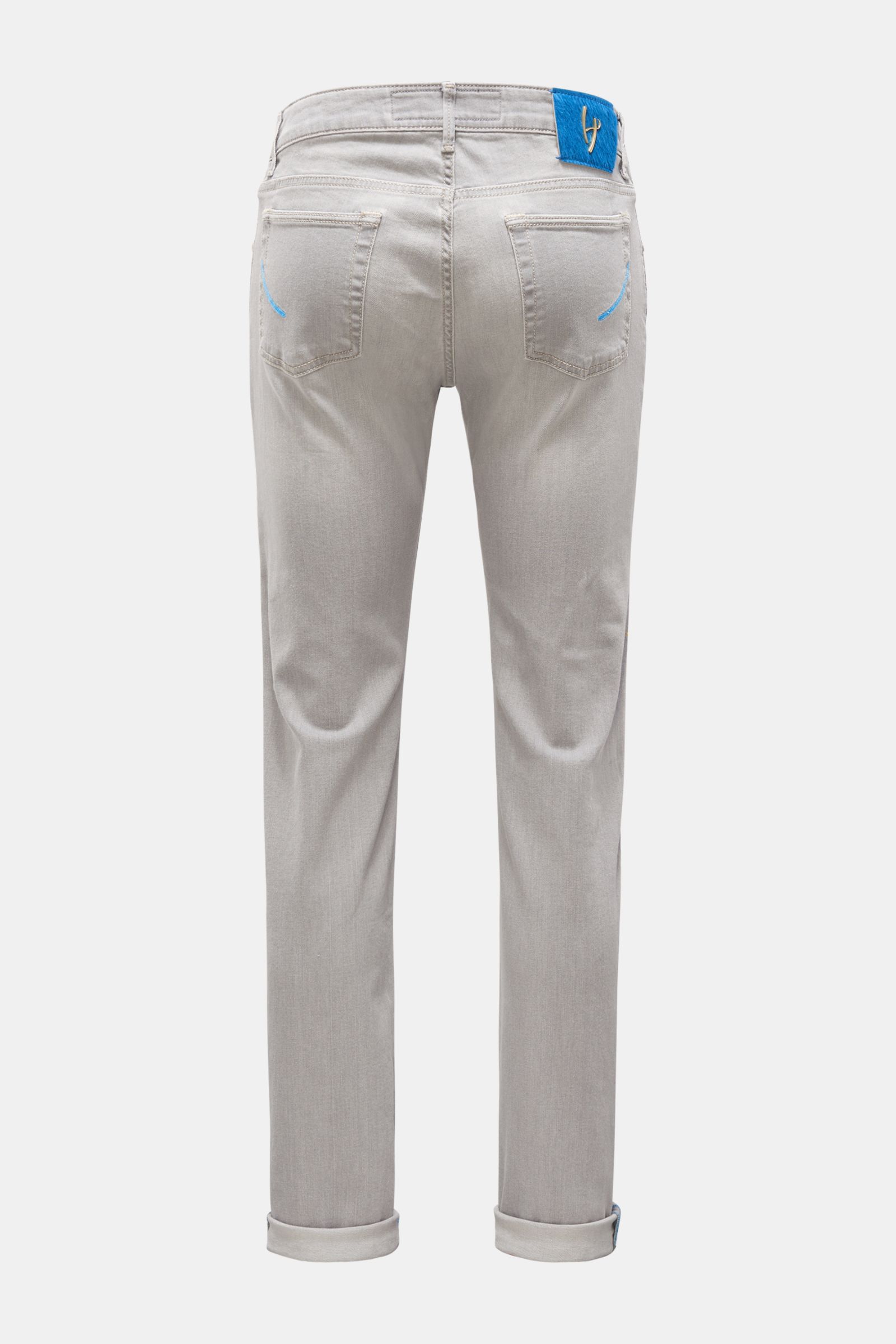 HAND PICKED jeans 'Ravello' light grey | BRAUN Hamburg