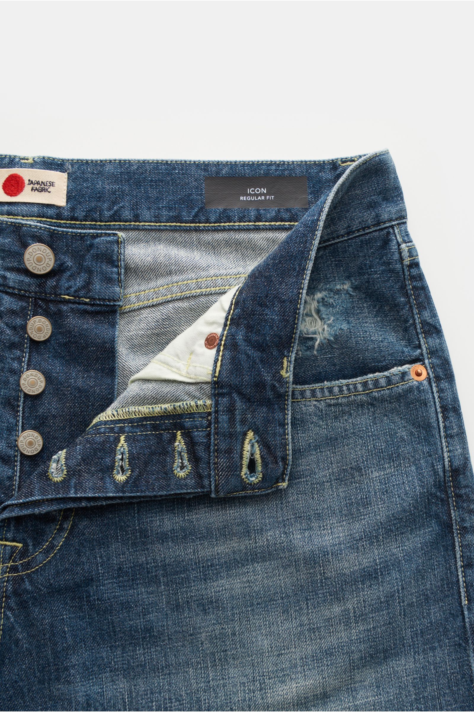 DONDUP jeans 'Icon Regular Fit' grey-blue | BRAUN Hamburg