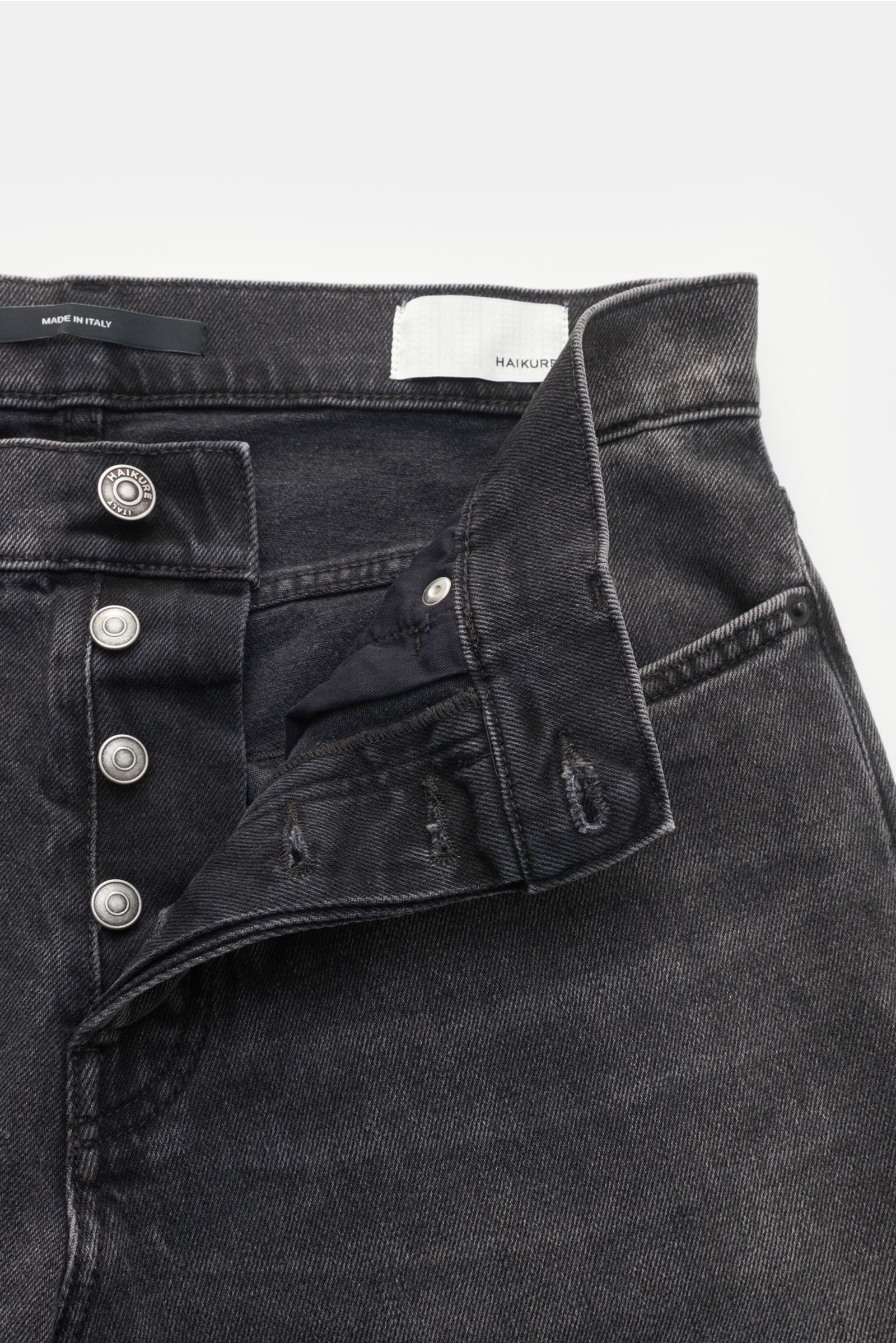 HAIKURE Jeans 'Tokyo Slim' anthrazit | BRAUN Hamburg