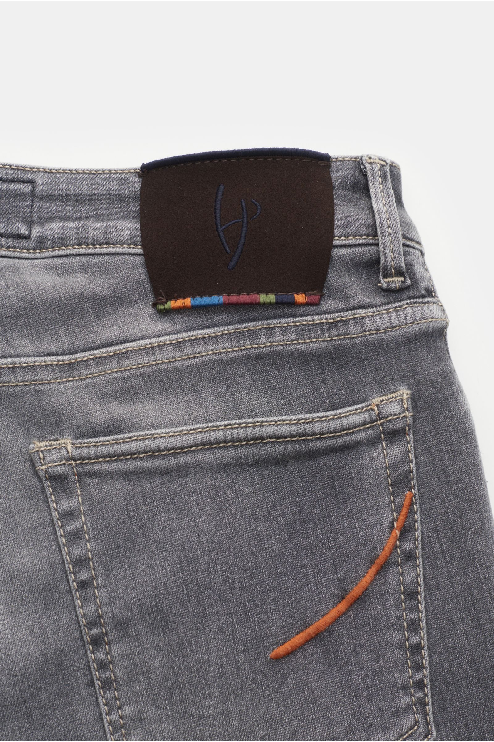 HANDPICKED jeans 'Ravello' grey | BRAUN Hamburg