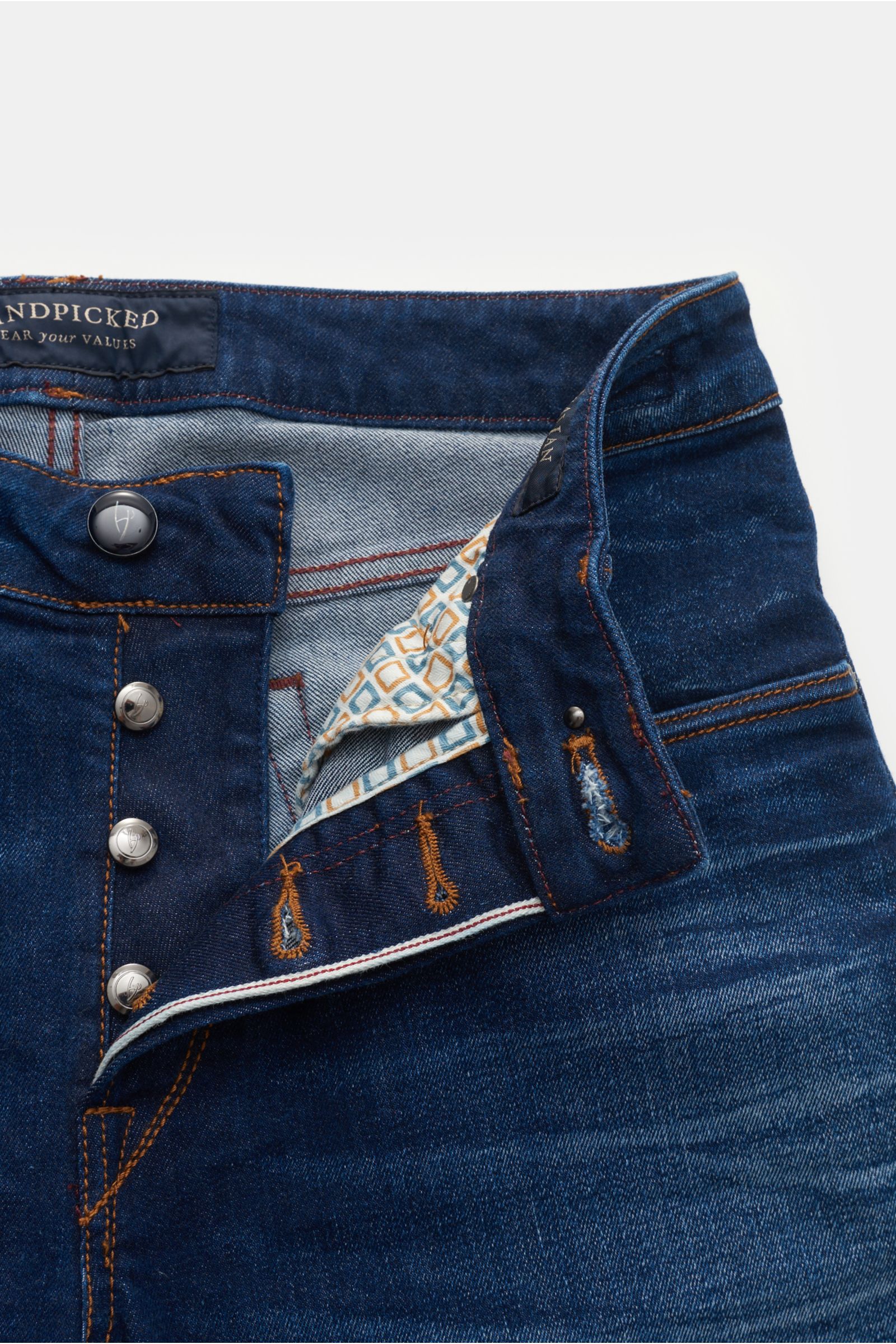 HANDPICKED Jeans 'Ravello' navy | BRAUN Hamburg