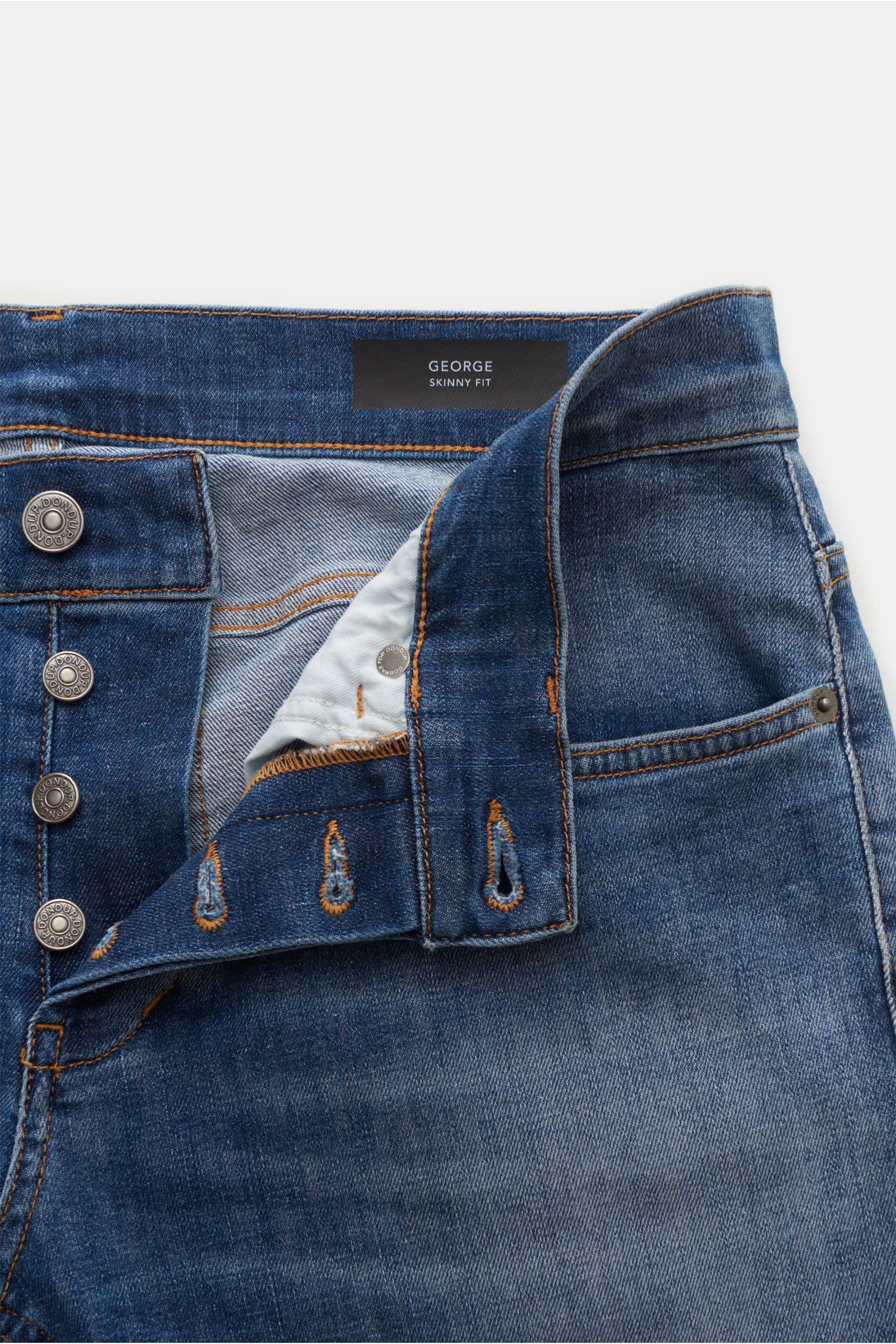 DONDUP Jeans 'George Skinny Fit' blau | BRAUN Hamburg