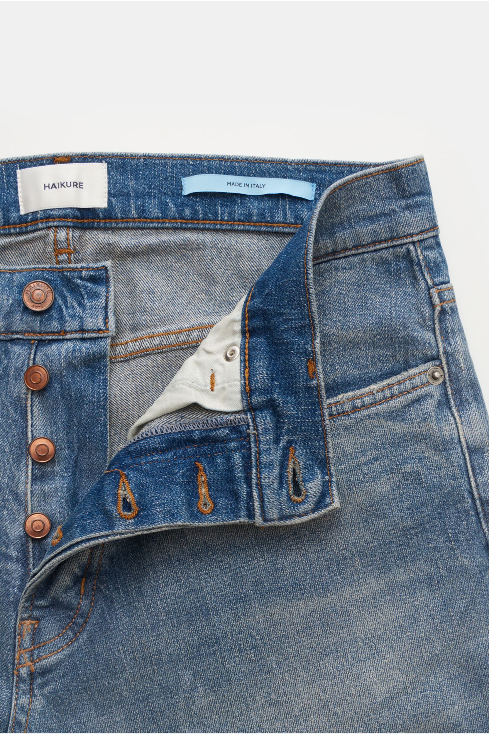 HAIKURE jeans 'Tokyo Slim' grey-blue | BRAUN Hamburg