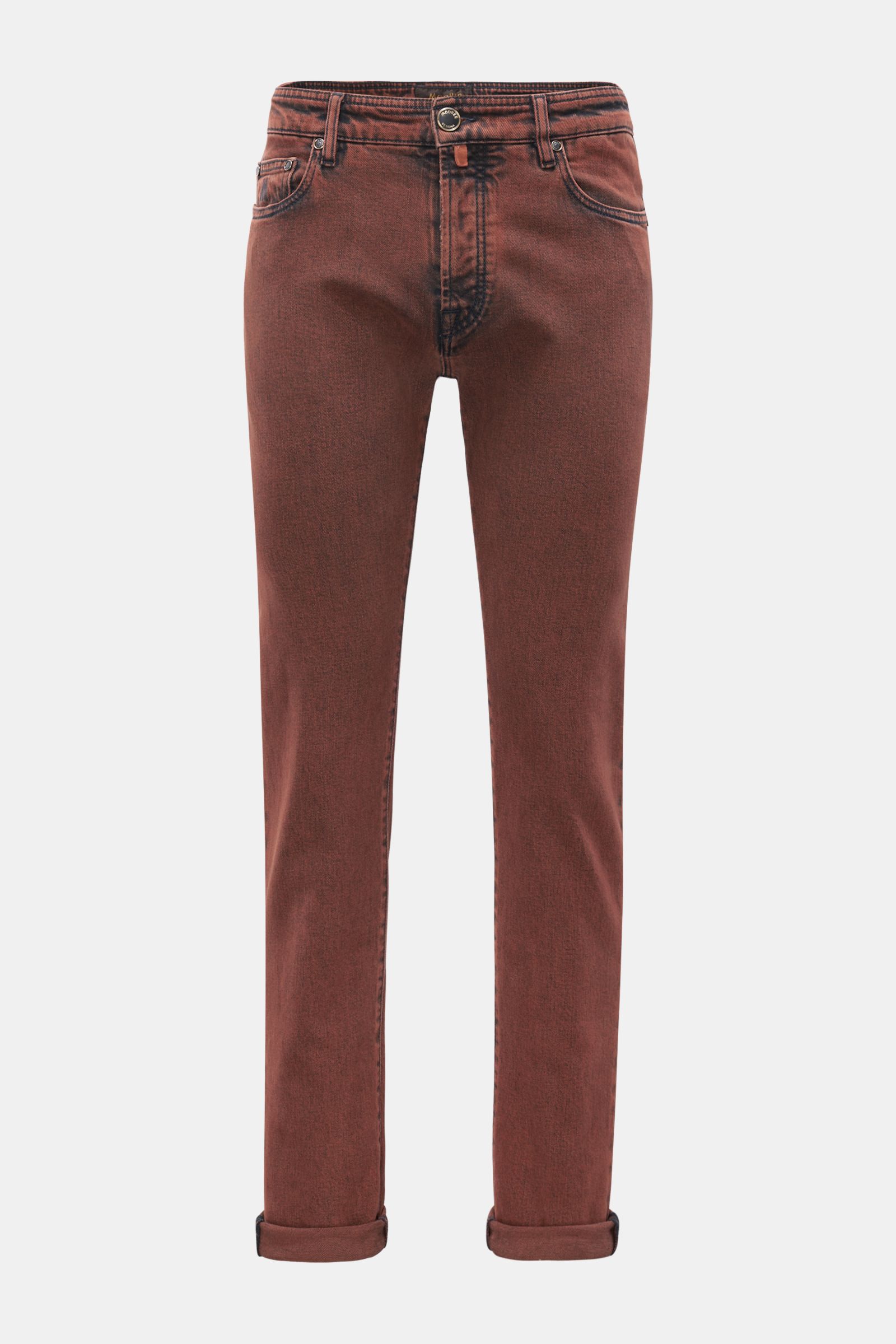 MOORER jeans 'Pavel-SMR' rust brown | BRAUN Hamburg