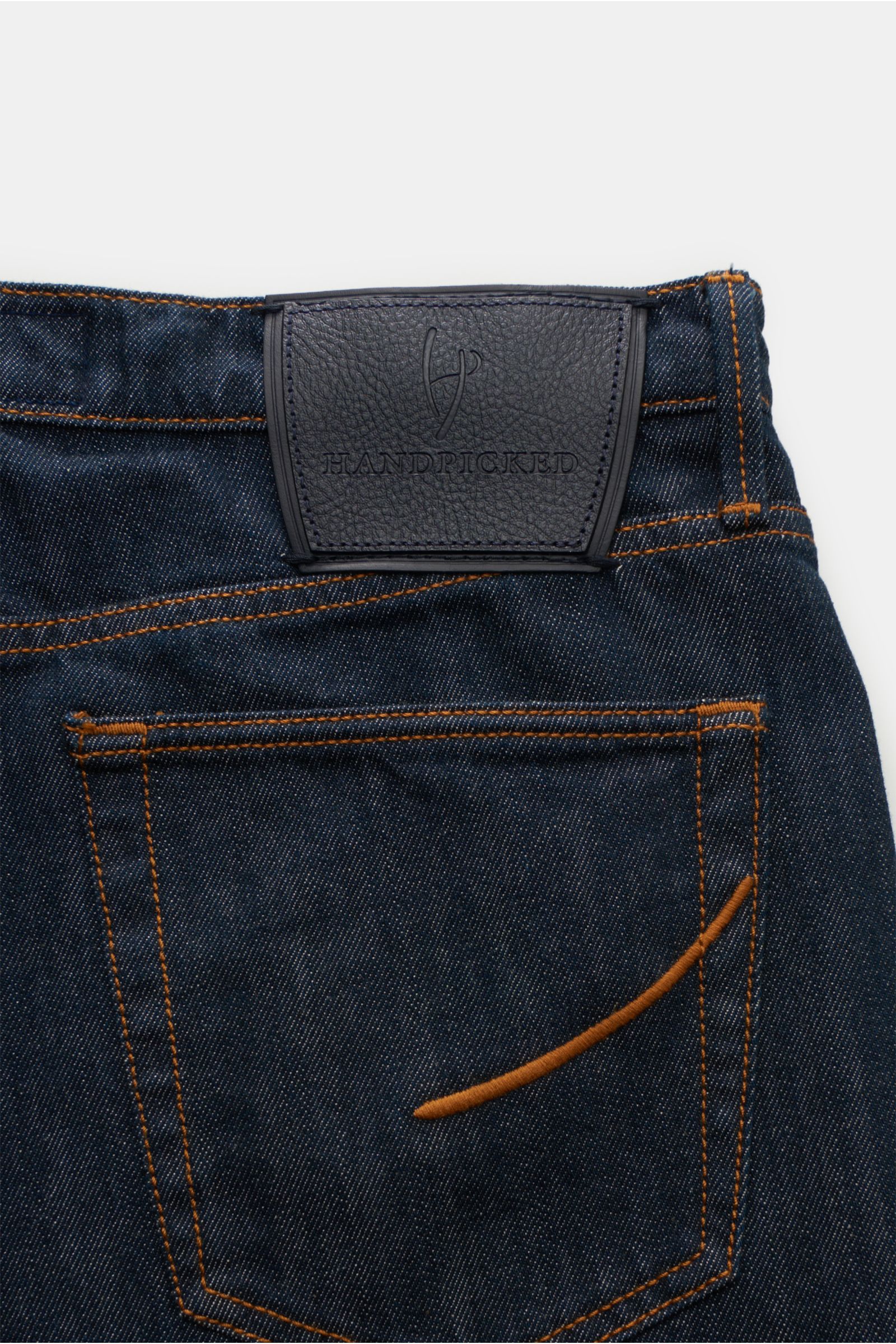HANDPICKED Jeans 'Genova' dark navy | BRAUN Hamburg