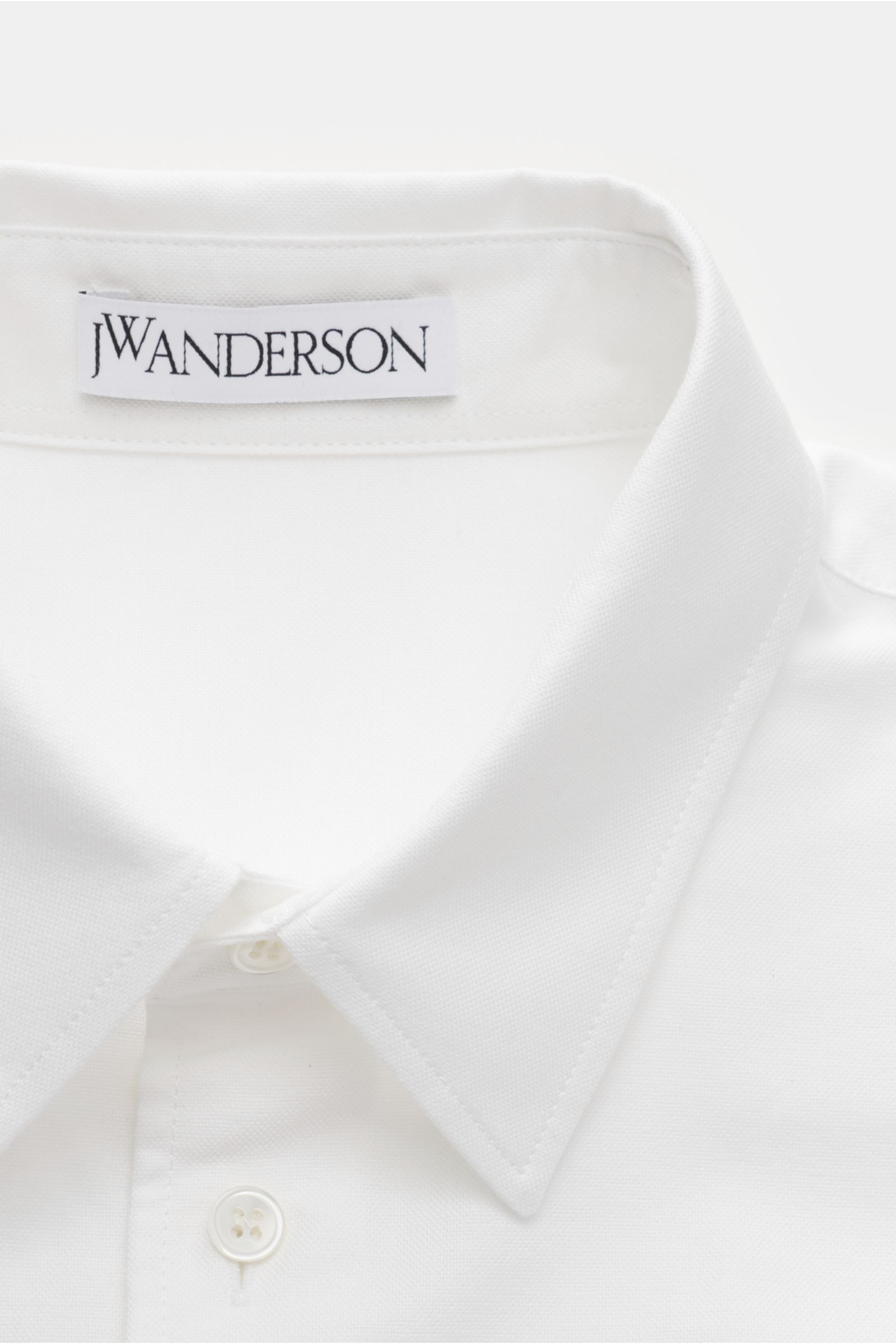JW ANDERSON Oxford shirt Kent collar white/beige | BRAUN Hamburg