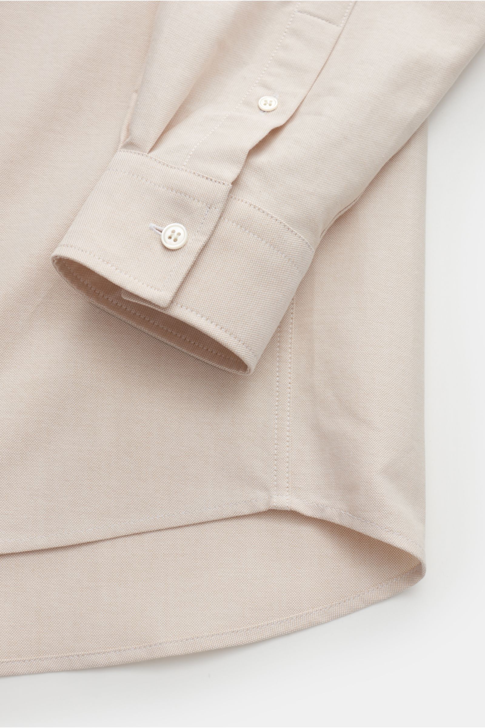 JW ANDERSON Oxford shirt Kent collar white/beige | BRAUN Hamburg