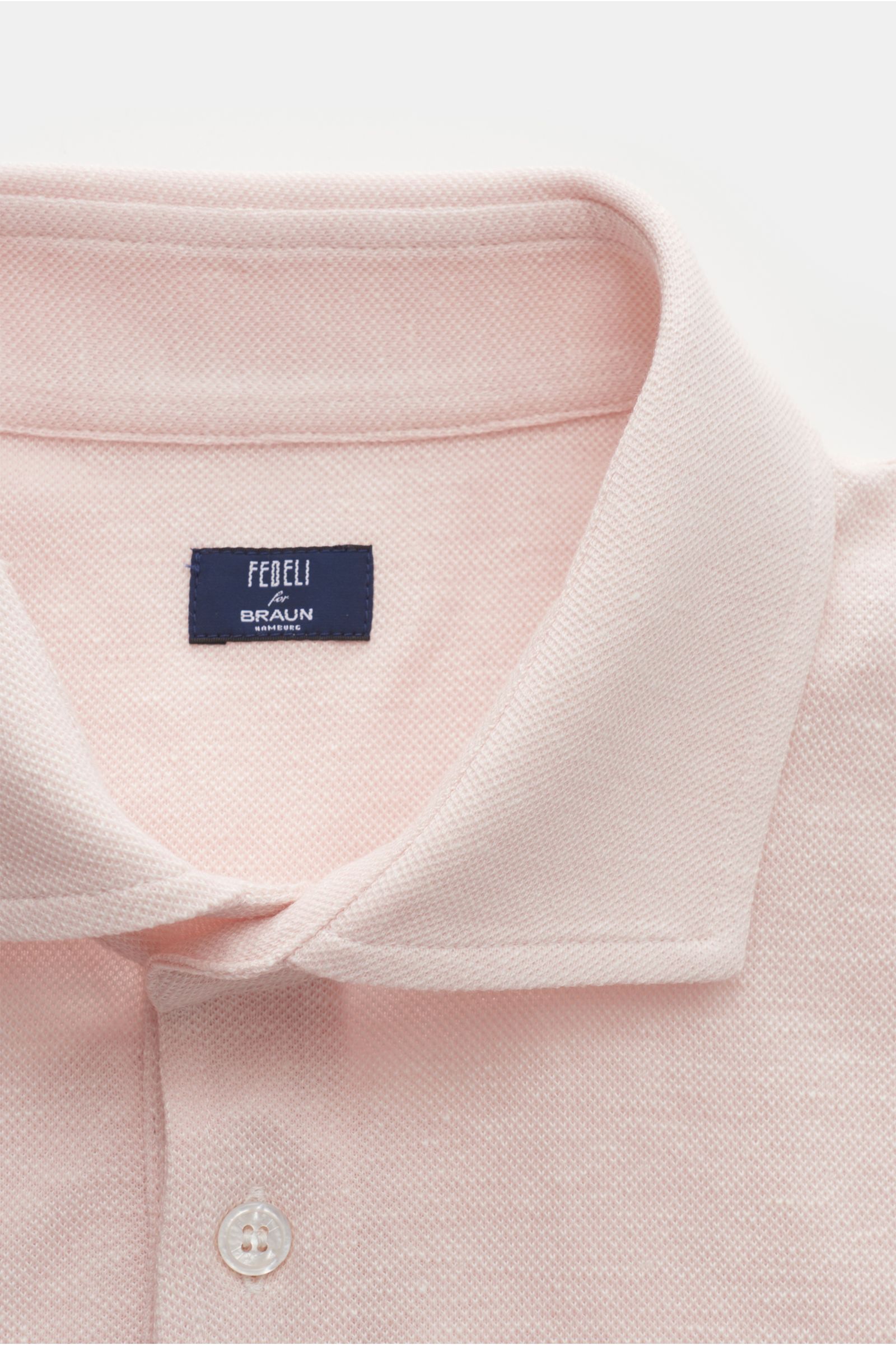 FEDELI polo shirt 'Zero' rose | BRAUN Hamburg