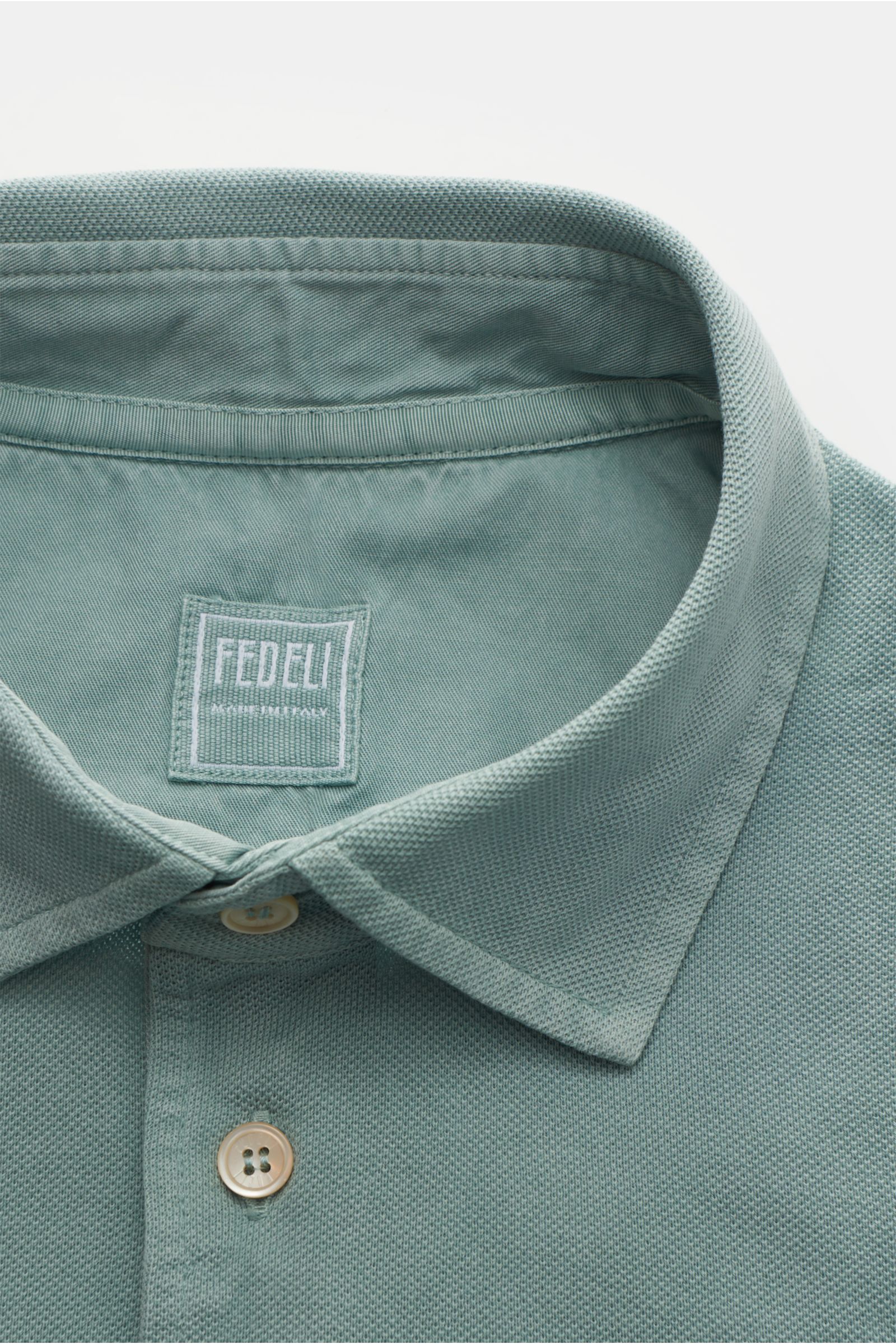 FEDELI polo shirt 'North' mint green | BRAUN Hamburg