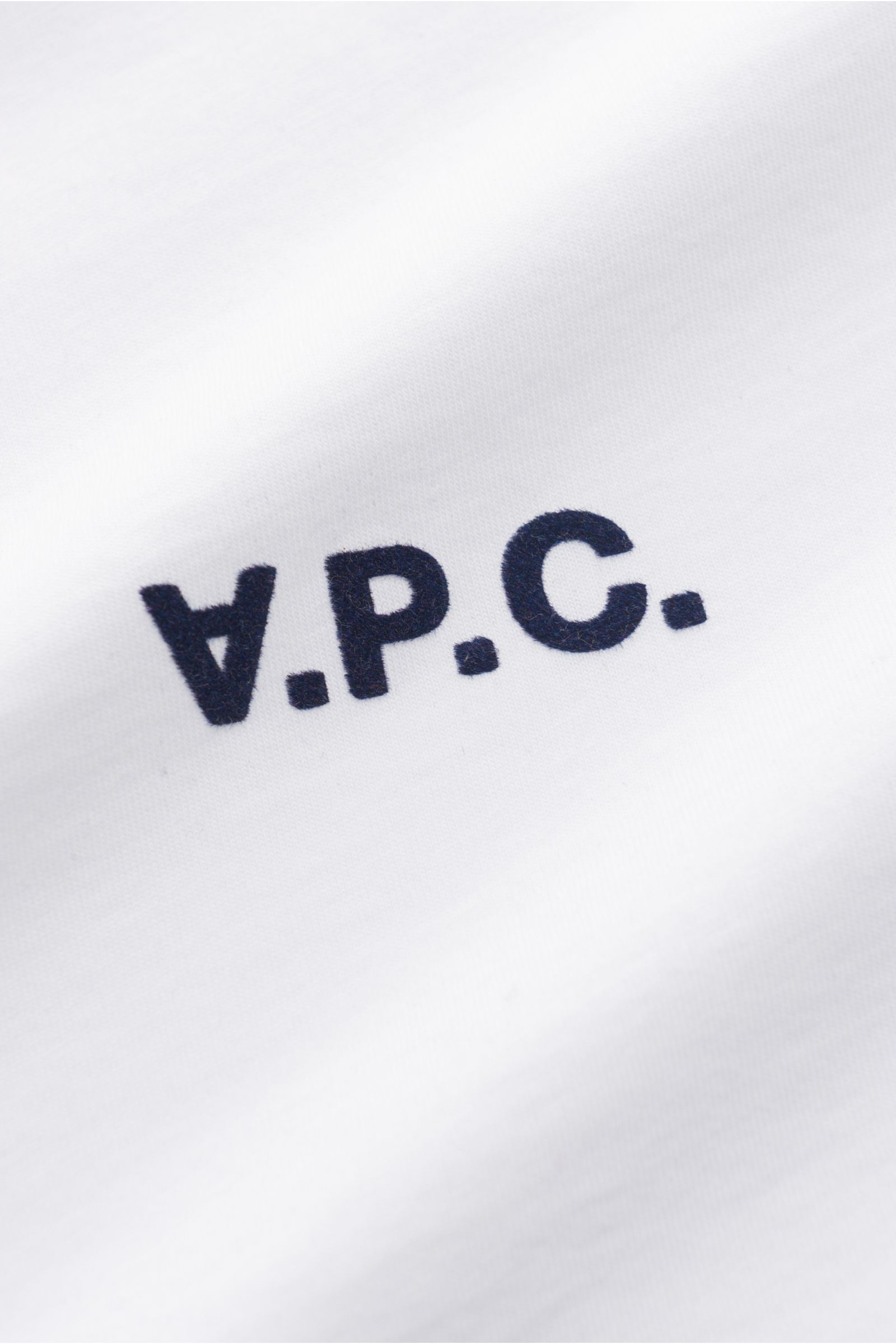 A.P.C. Crew neck T-shirt 'Jeremy' white | BRAUN Hamburg