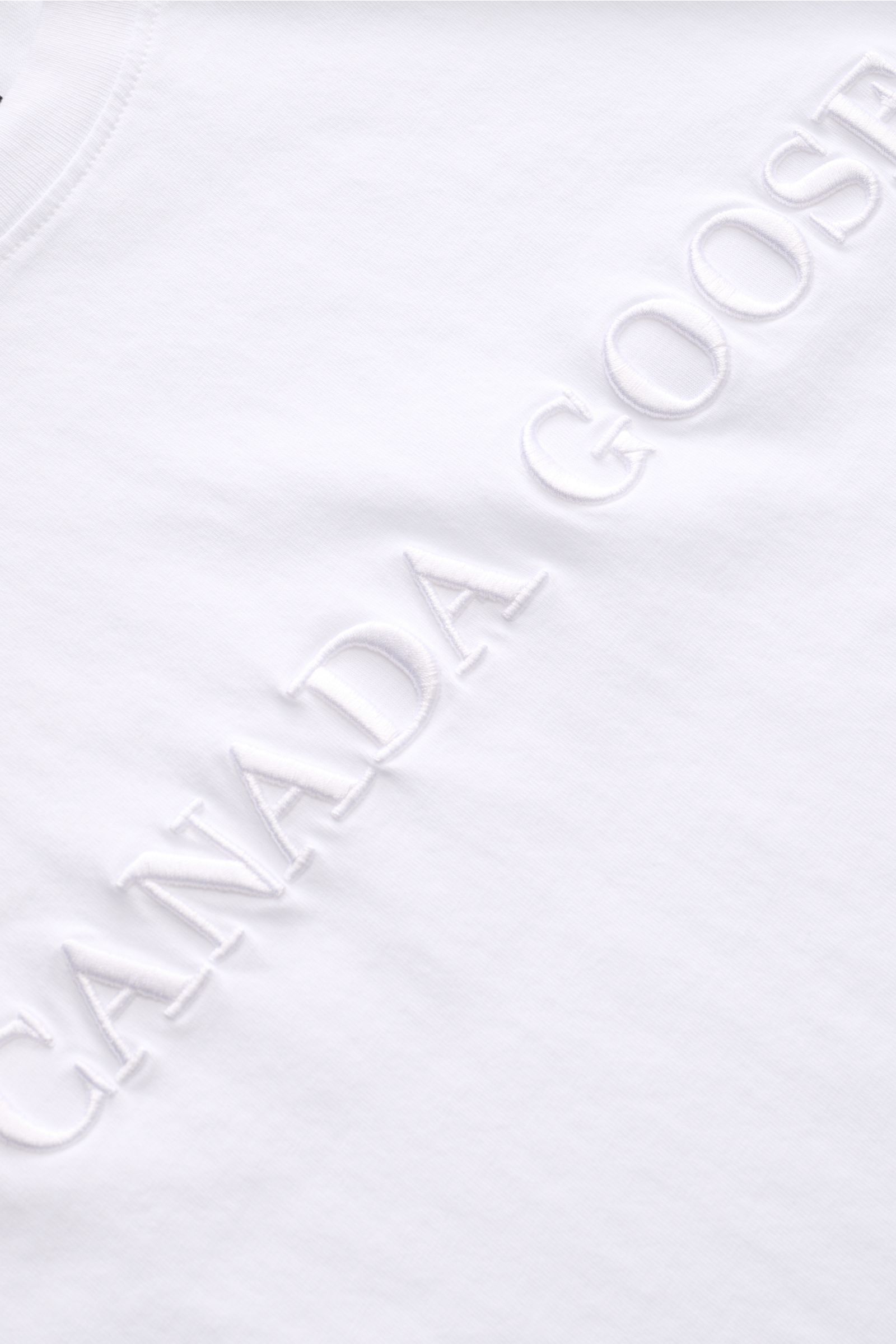 CANADA GOOSE crew neck T-shirt 'Emersen' white | BRAUN Hamburg