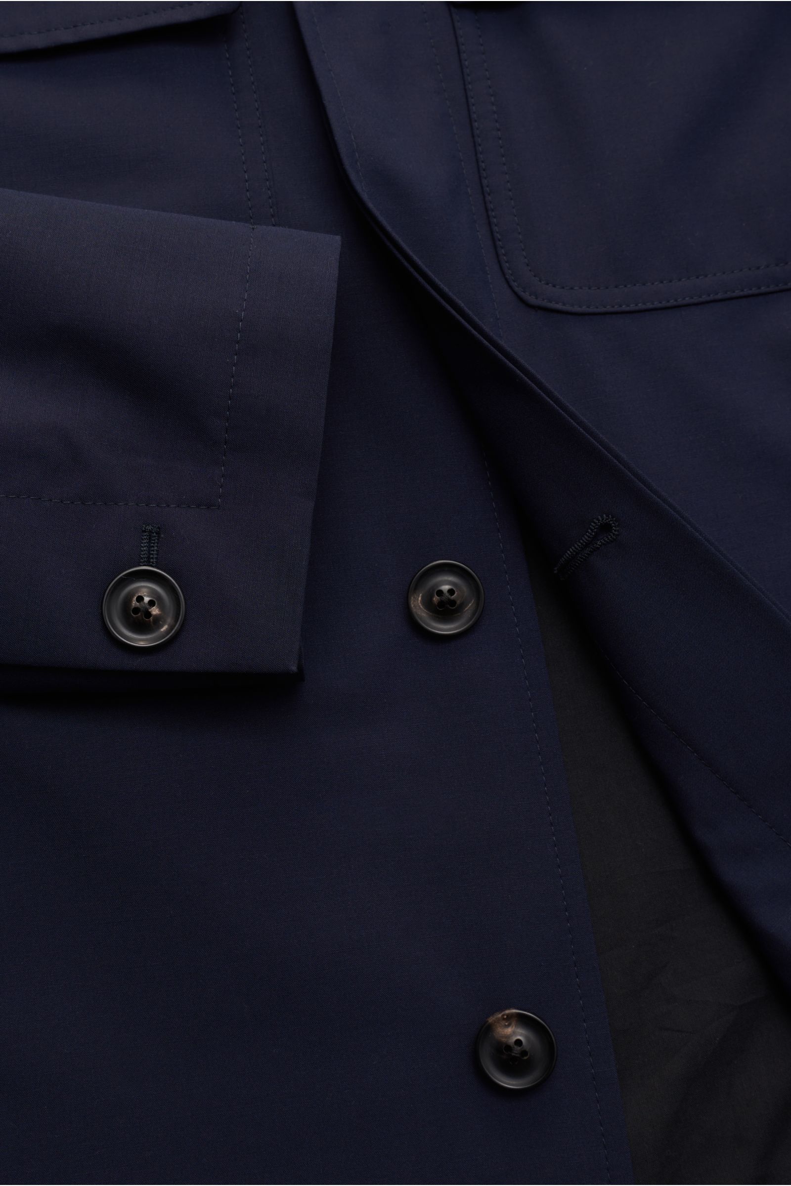 LARDINI overshirt navy | BRAUN Hamburg