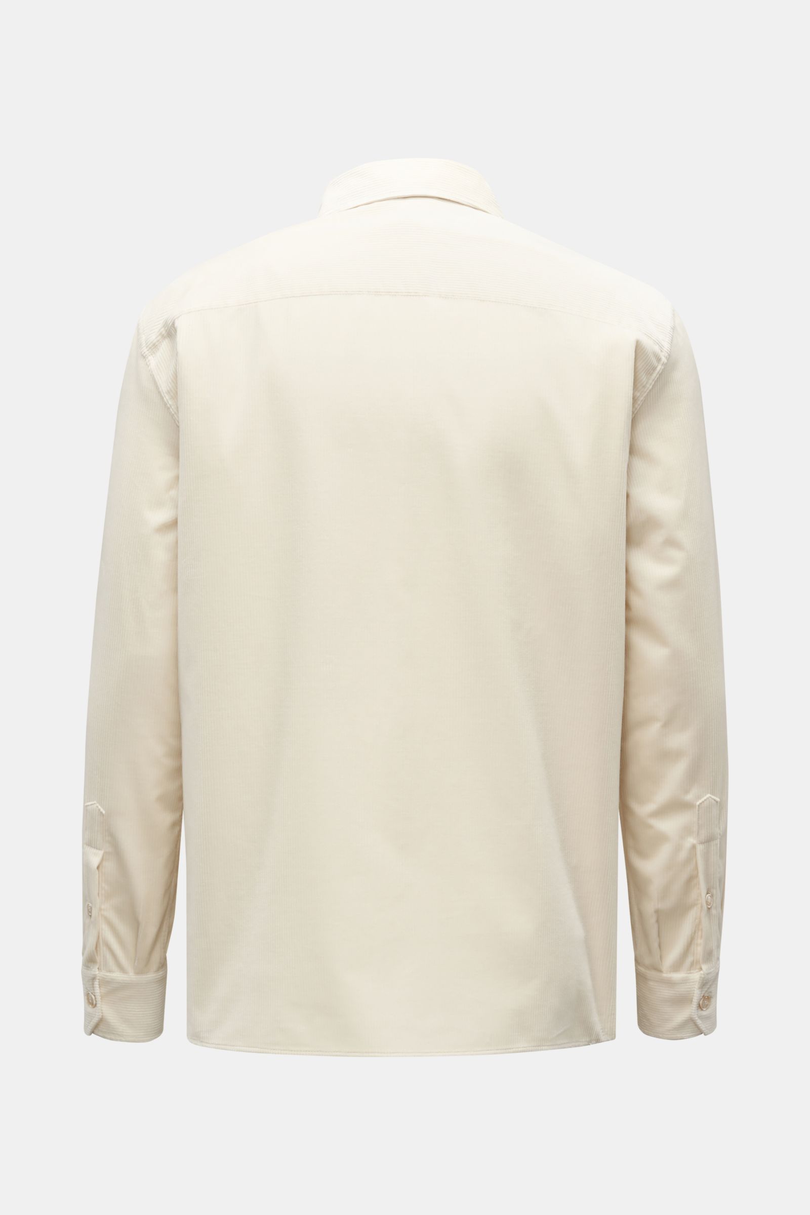 BRUNELLO CUCINELLI corduroy overshirt cream | BRAUN Hamburg