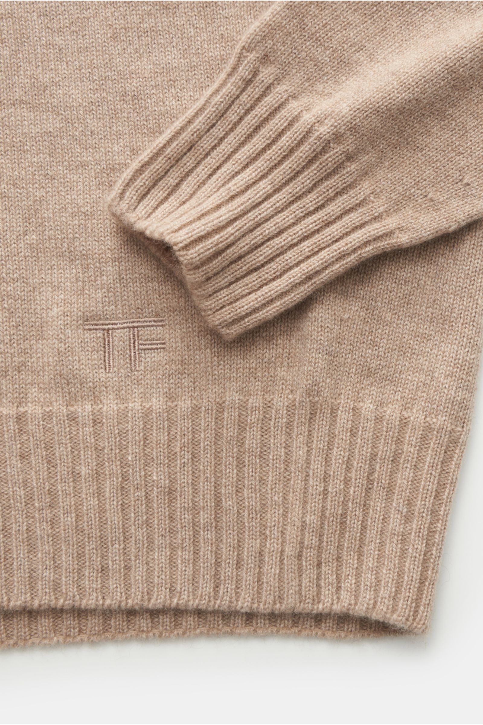 TOM FORD hooded jumper light brown | BRAUN Hamburg