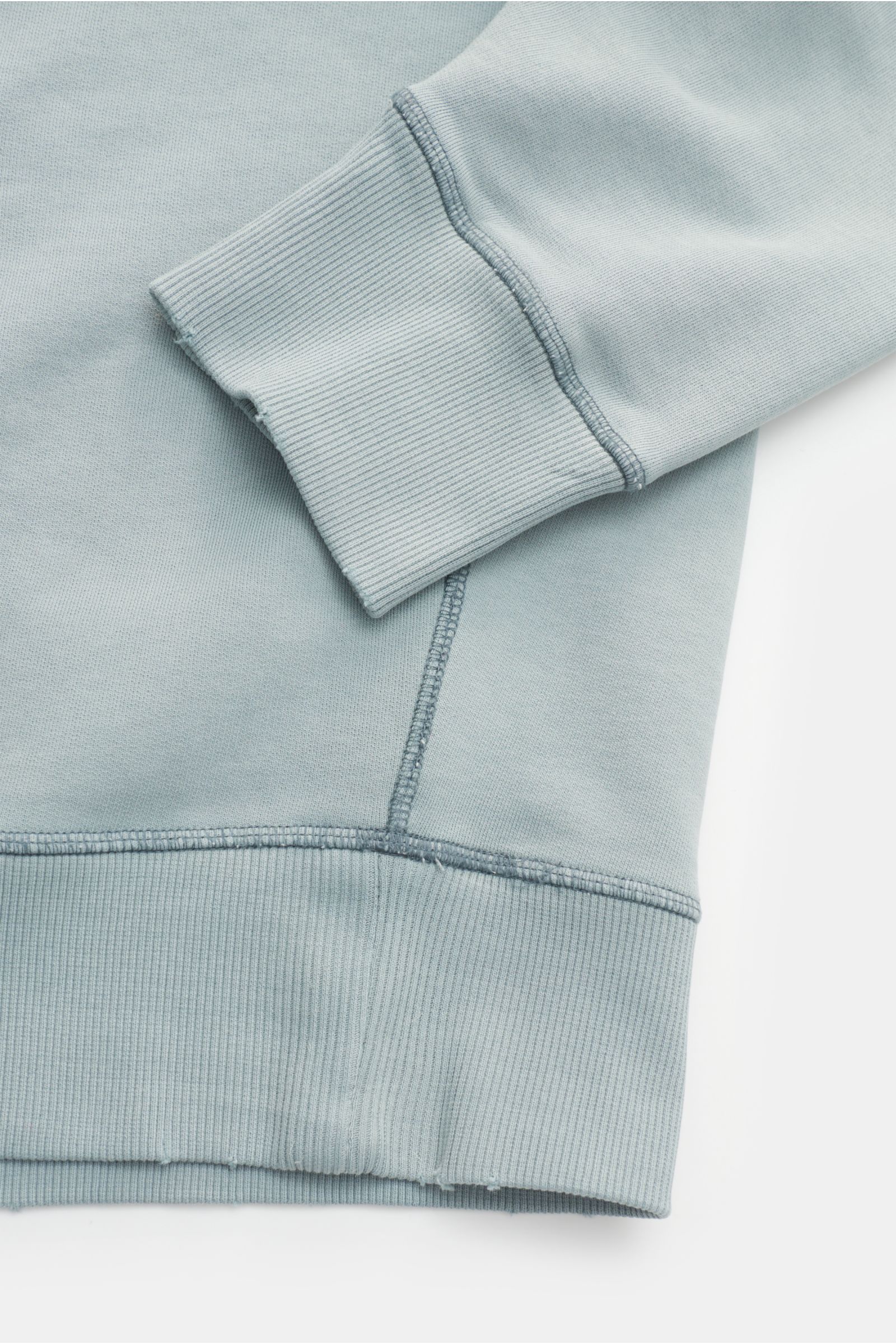 AMI PARIS hooded jumper 'Fade Out' smoky blue | BRAUN Hamburg