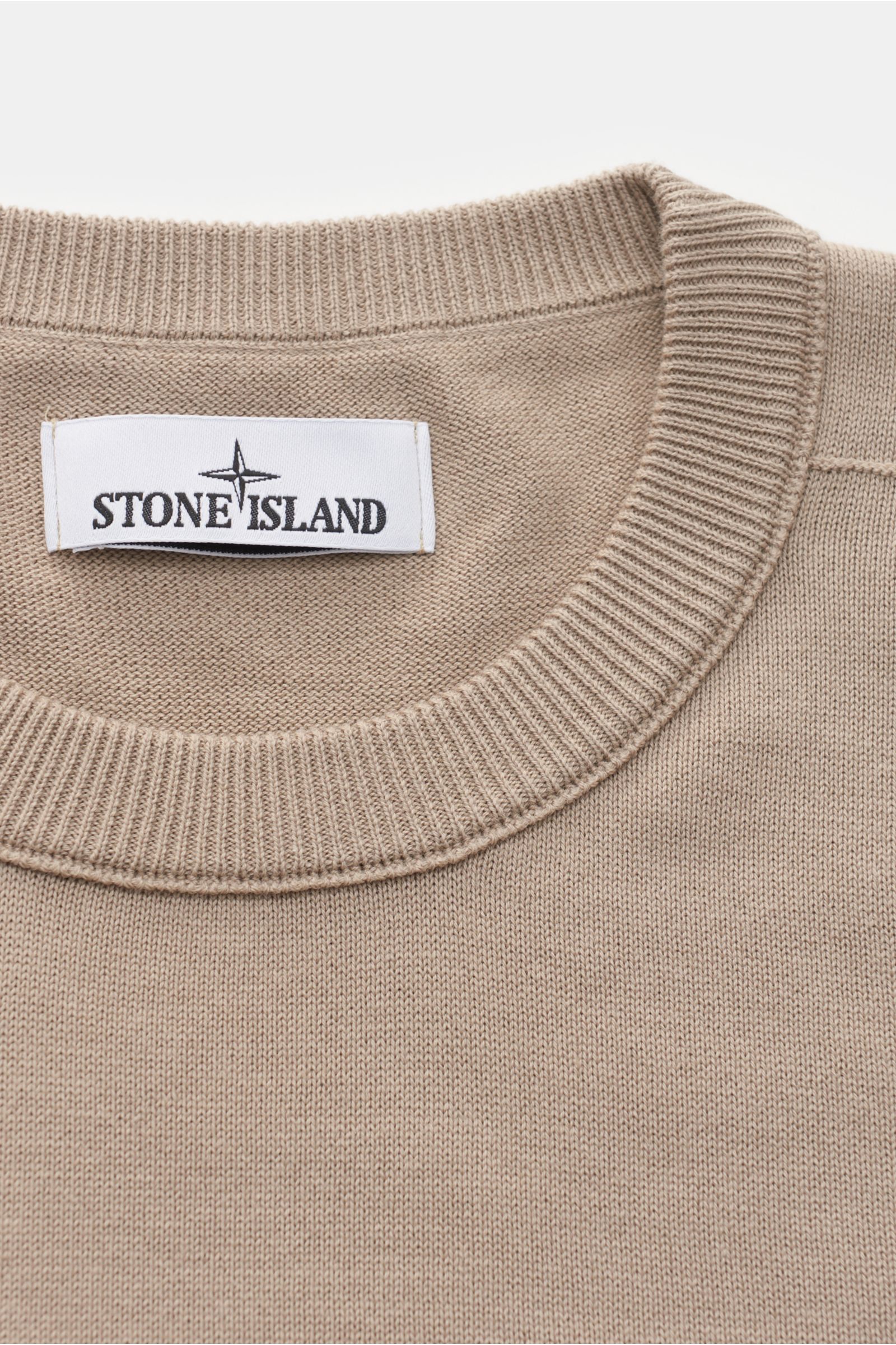 STONE ISLAND crew neck jumper beige | BRAUN Hamburg