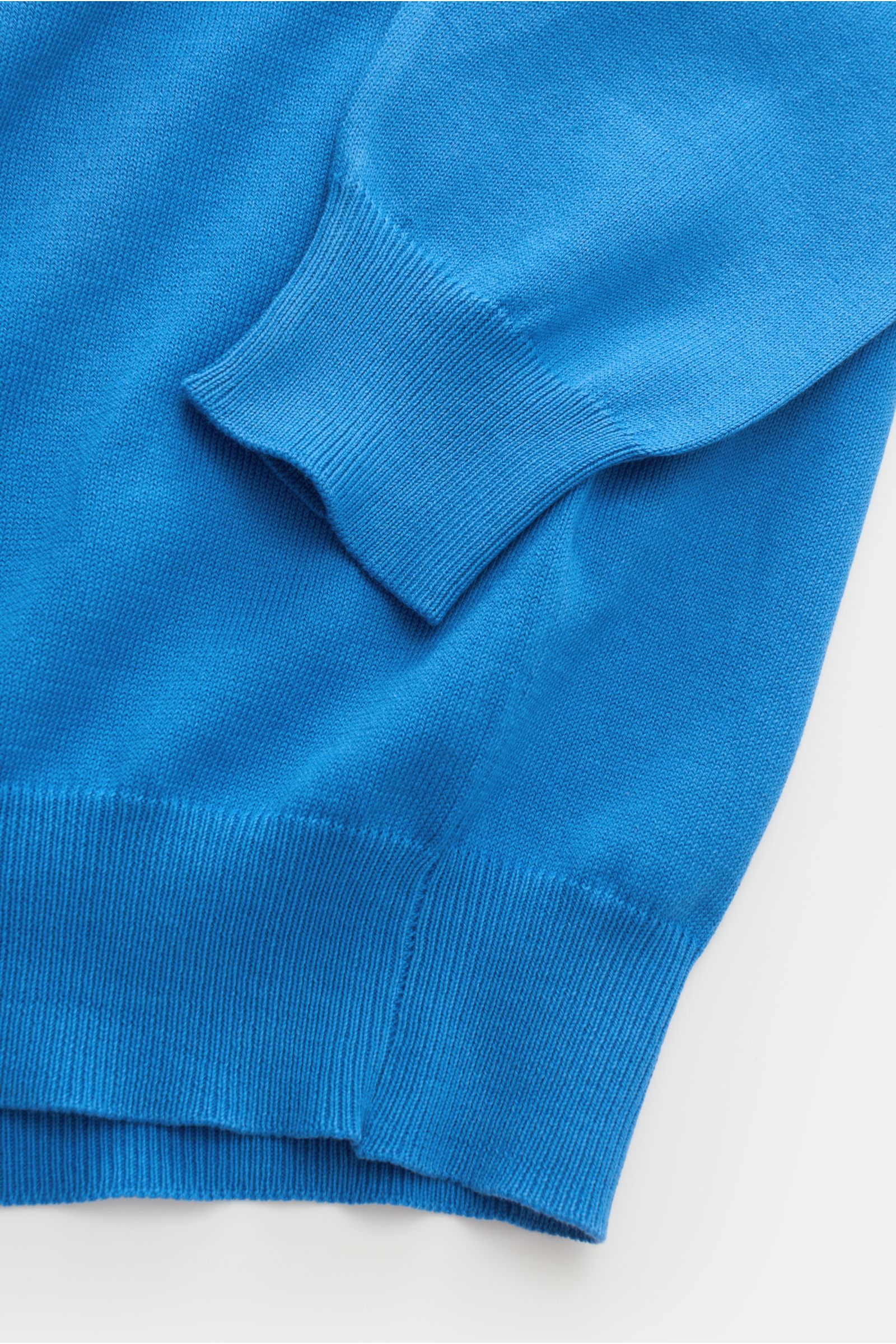 DELLA CIANA Rundhalspullover blau | BRAUN Hamburg