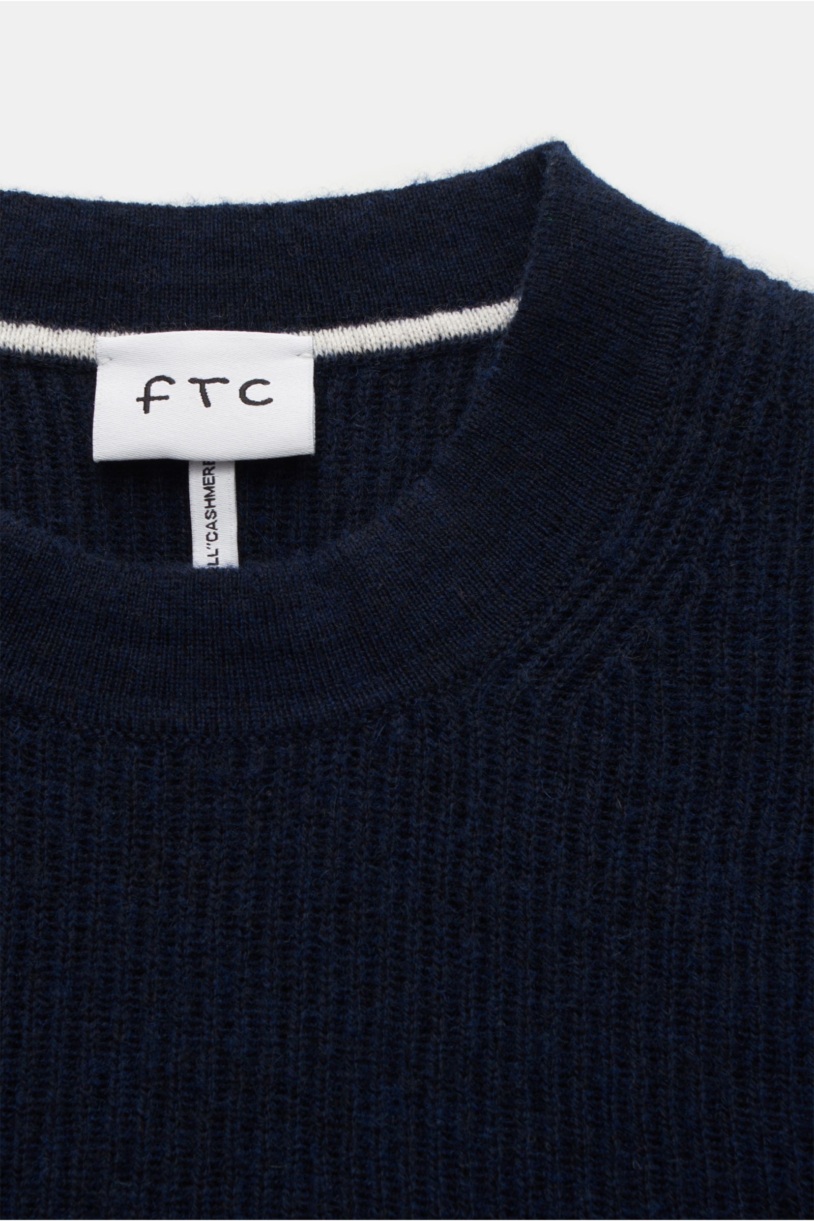 FTC crew neck jumper navy | BRAUN Hamburg