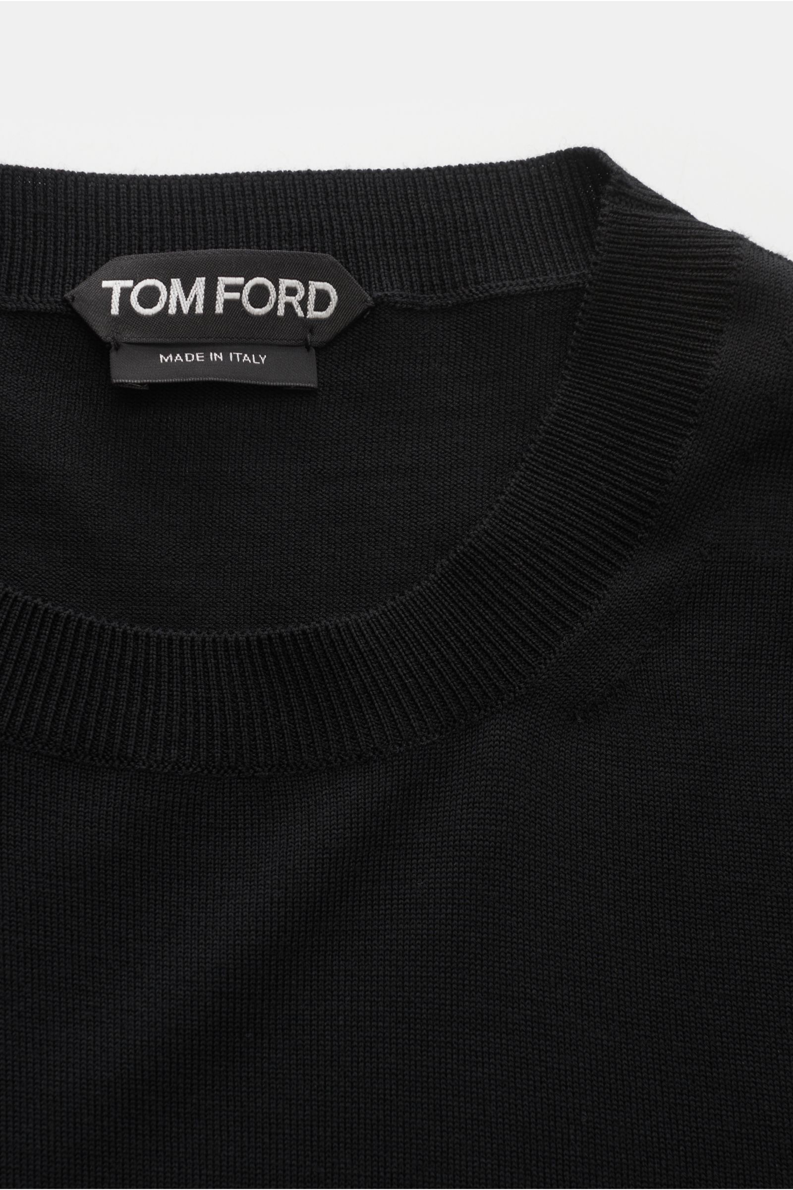 TOM FORD crew neck jumper black | BRAUN Hamburg