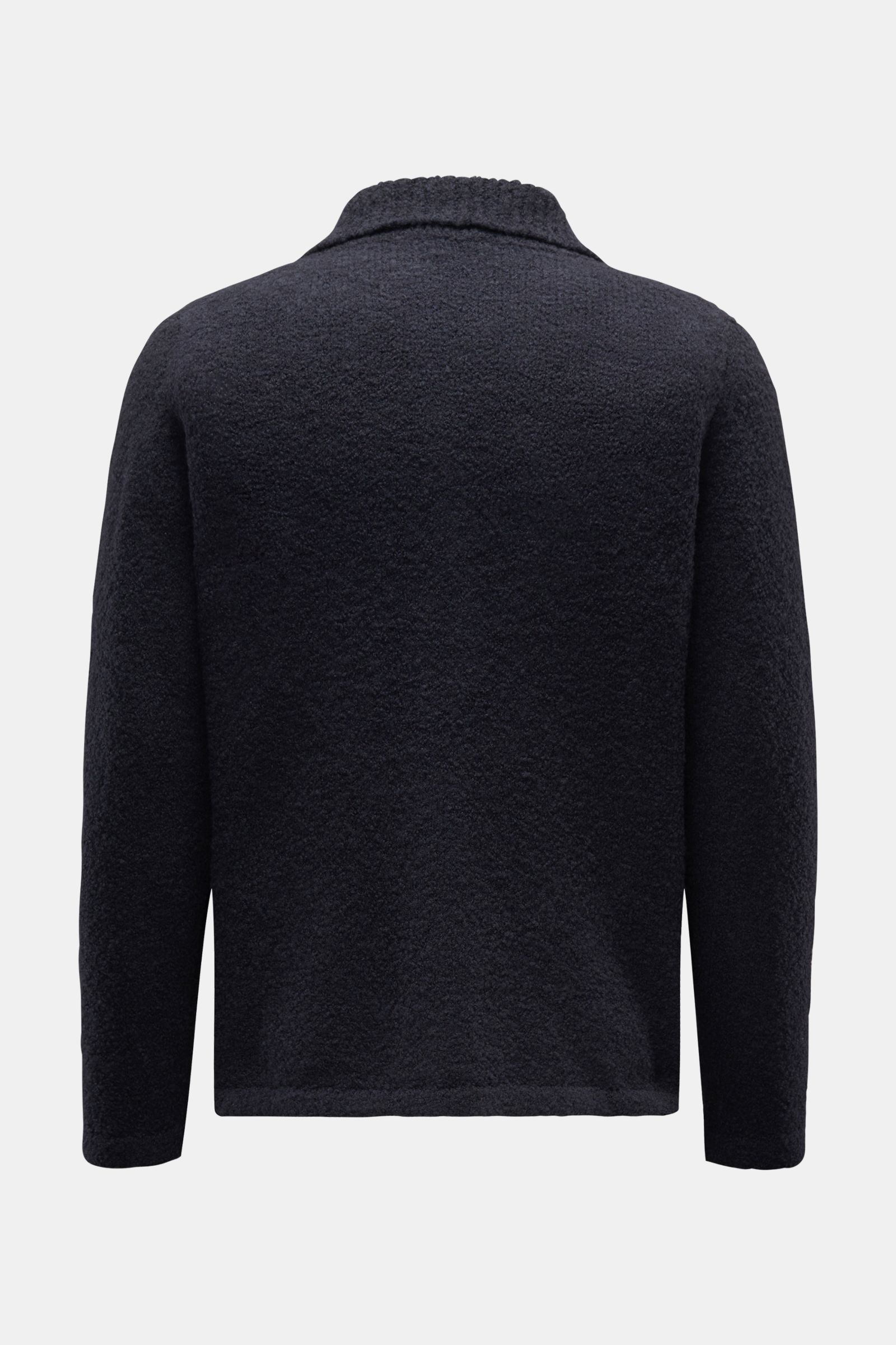 04651/ A TRIP IN A BAG cardigan 'Chunky' navy | BRAUN Hamburg