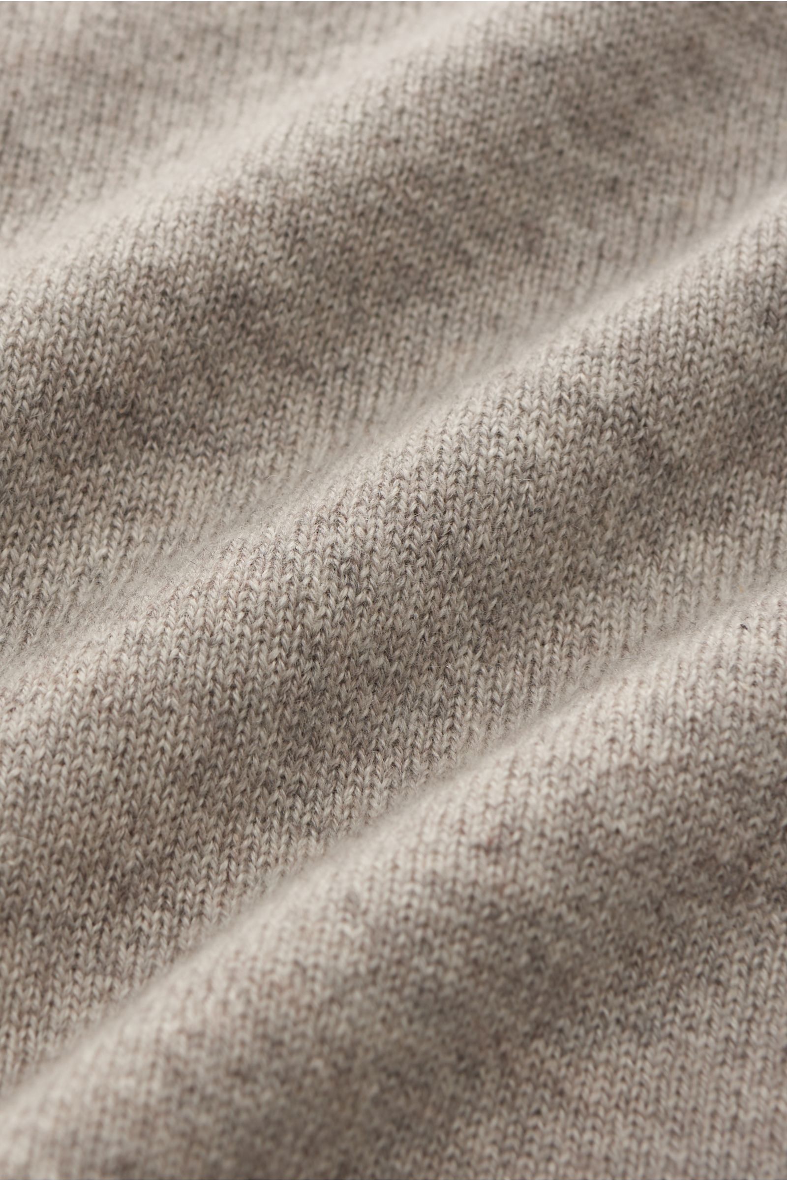 COLOMBO cashmere cardigan sand mottled | BRAUN Hamburg