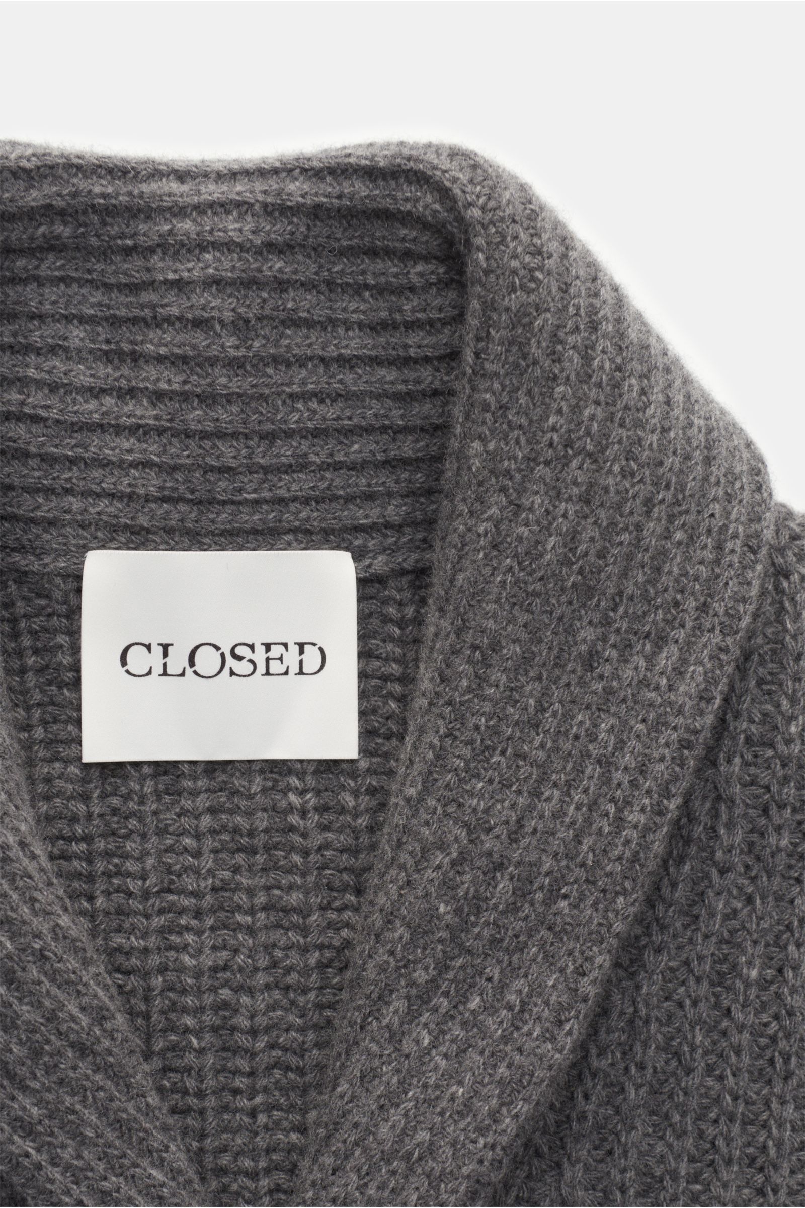 CLOSED cardigan dark grey | BRAUN Hamburg