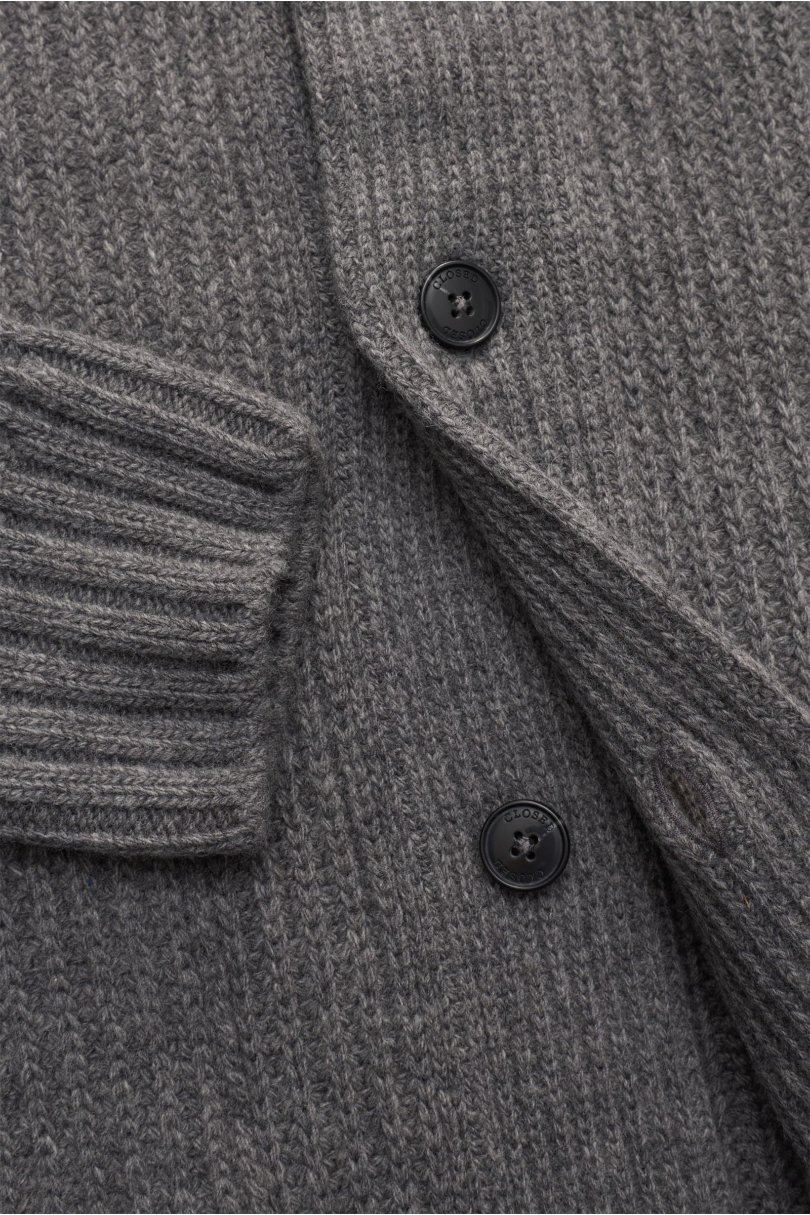 CLOSED cardigan dark grey | BRAUN Hamburg