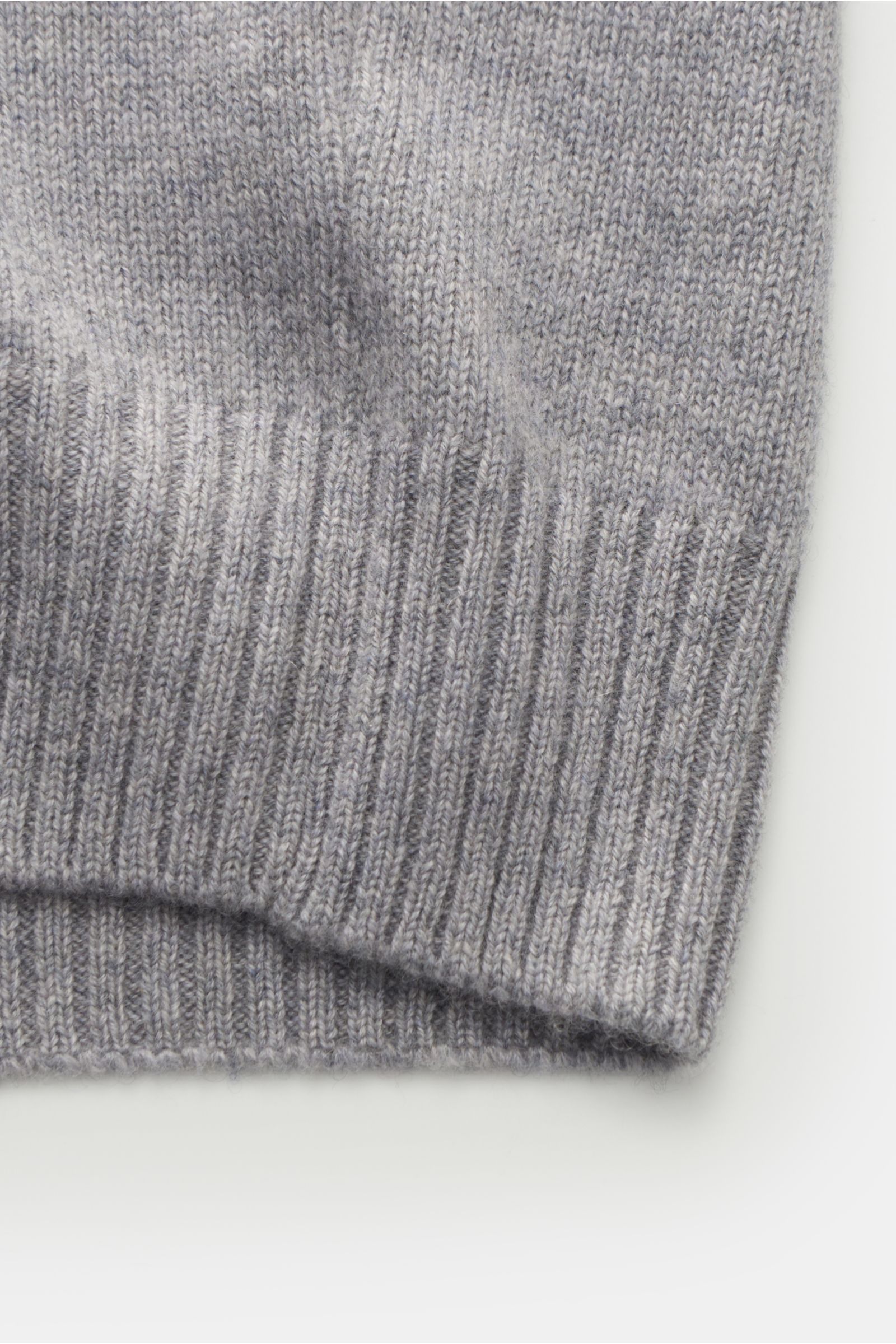 GRAN SASSO cashmere cardigan grey mottled | BRAUN Hamburg