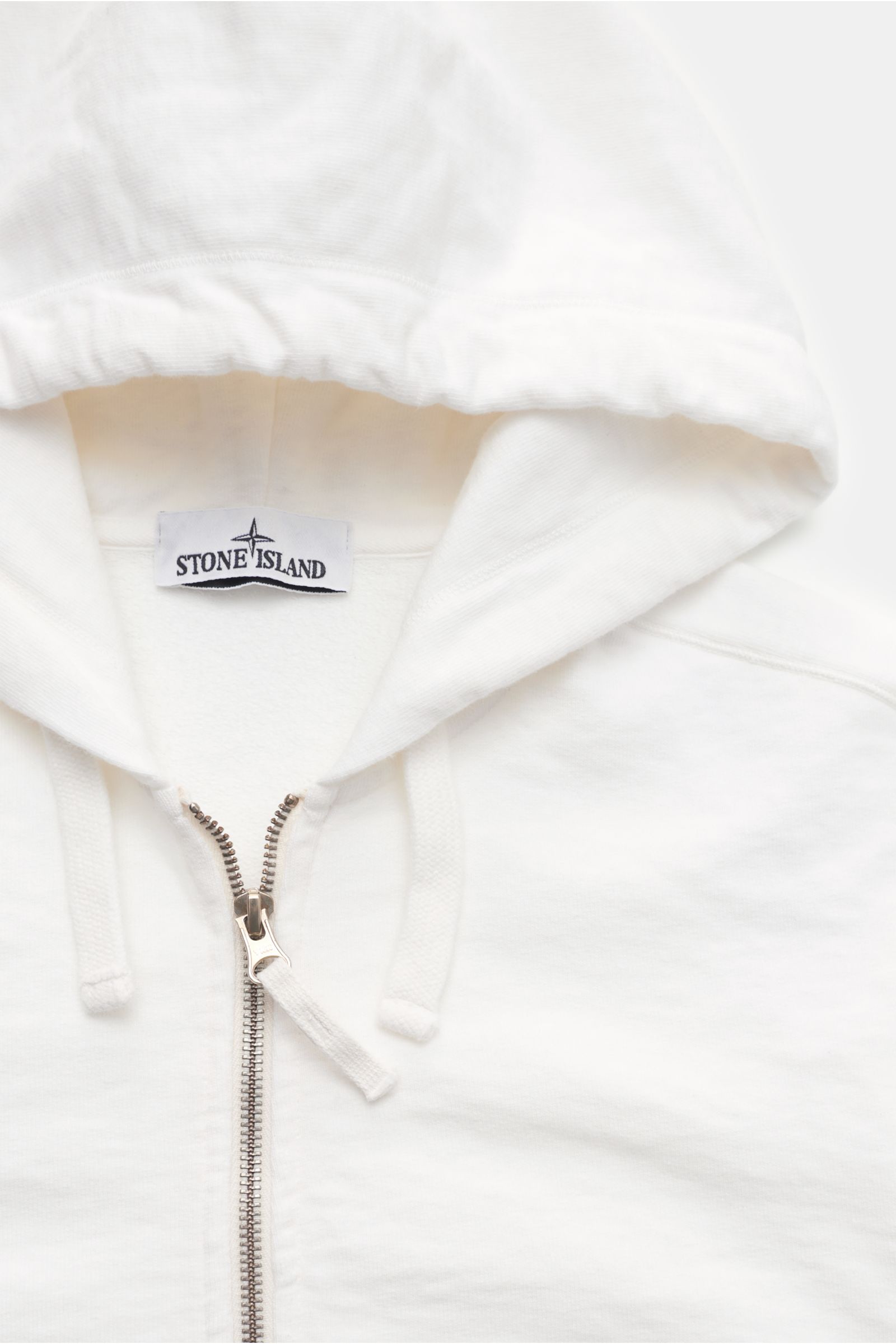 STONE ISLAND sweat jacket 'Felpa' off-white | BRAUN Hamburg