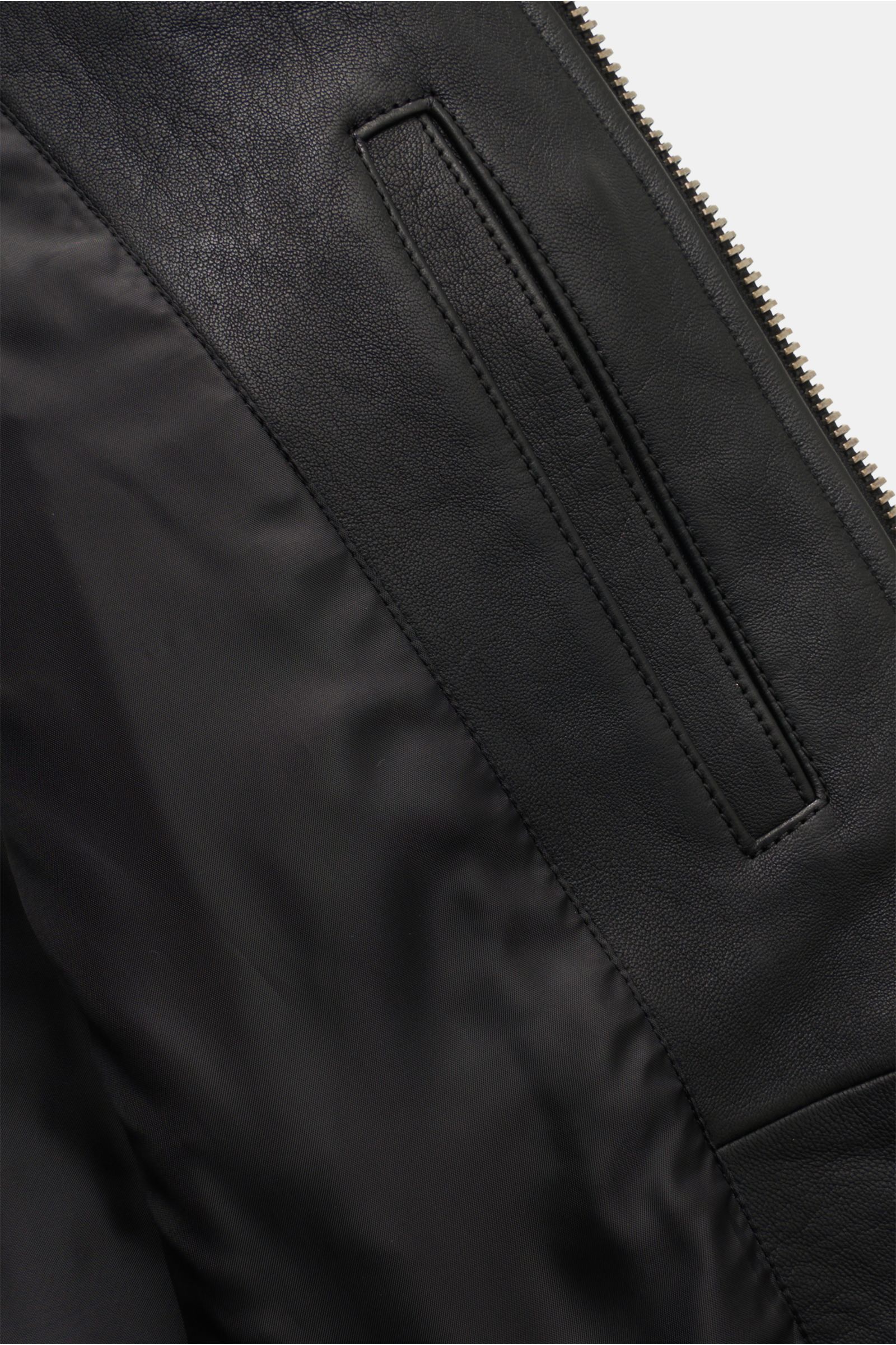 BELSTAFF Lederjacke 'T-Racer' schwarz | BRAUN Hamburg