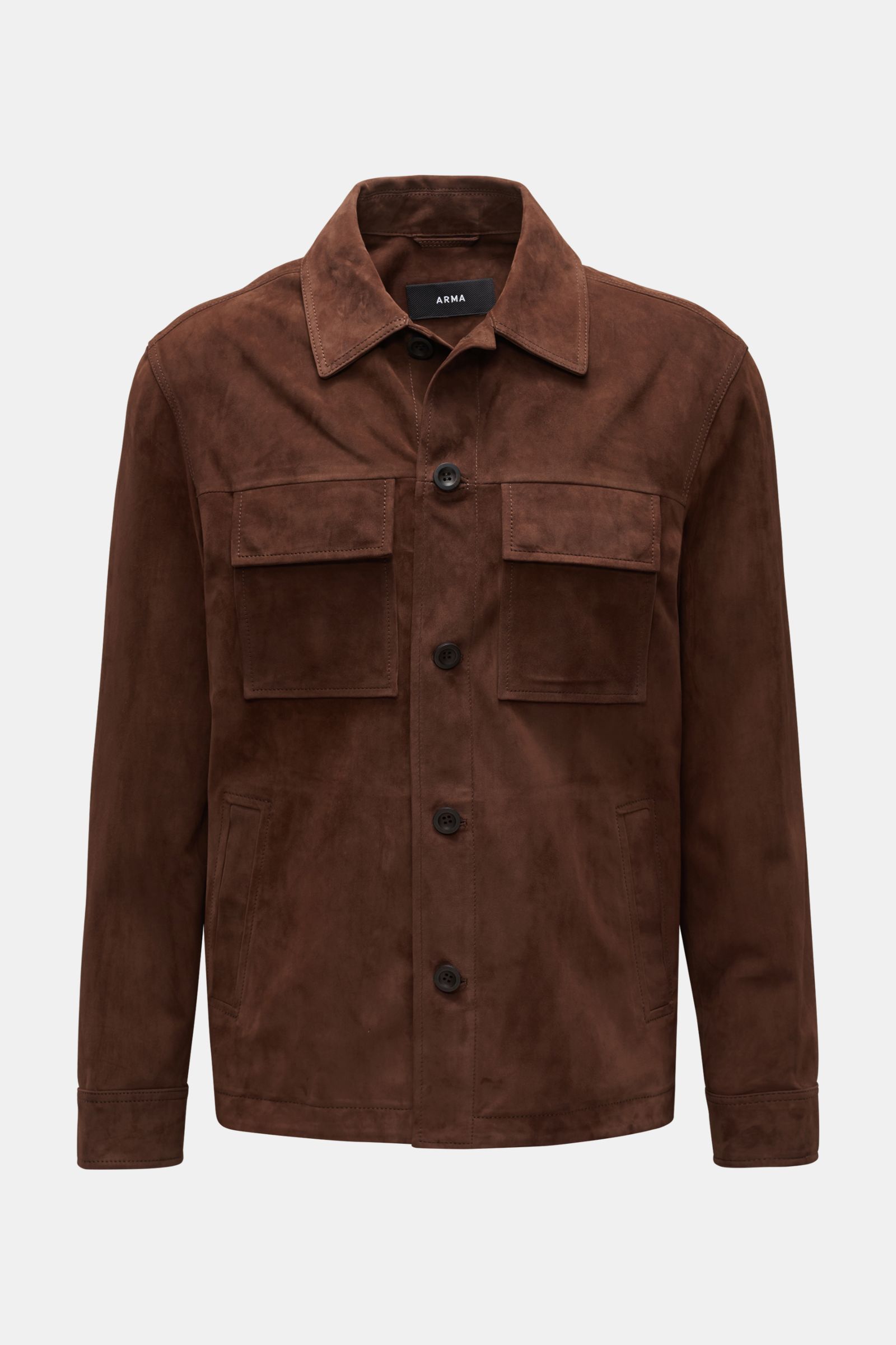 ARMA suede jacket 'Max' brown | BRAUN Hamburg