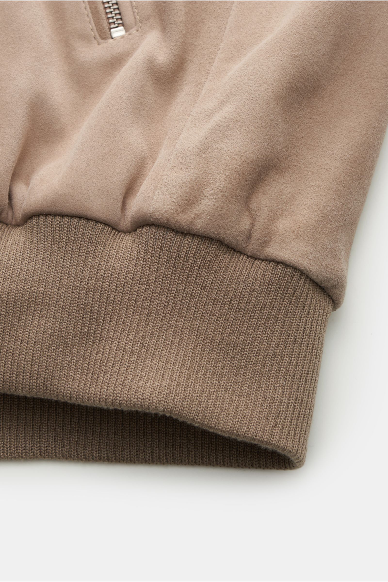 ARMA Veloursleder Blouson 'Didier' beige | BRAUN Hamburg